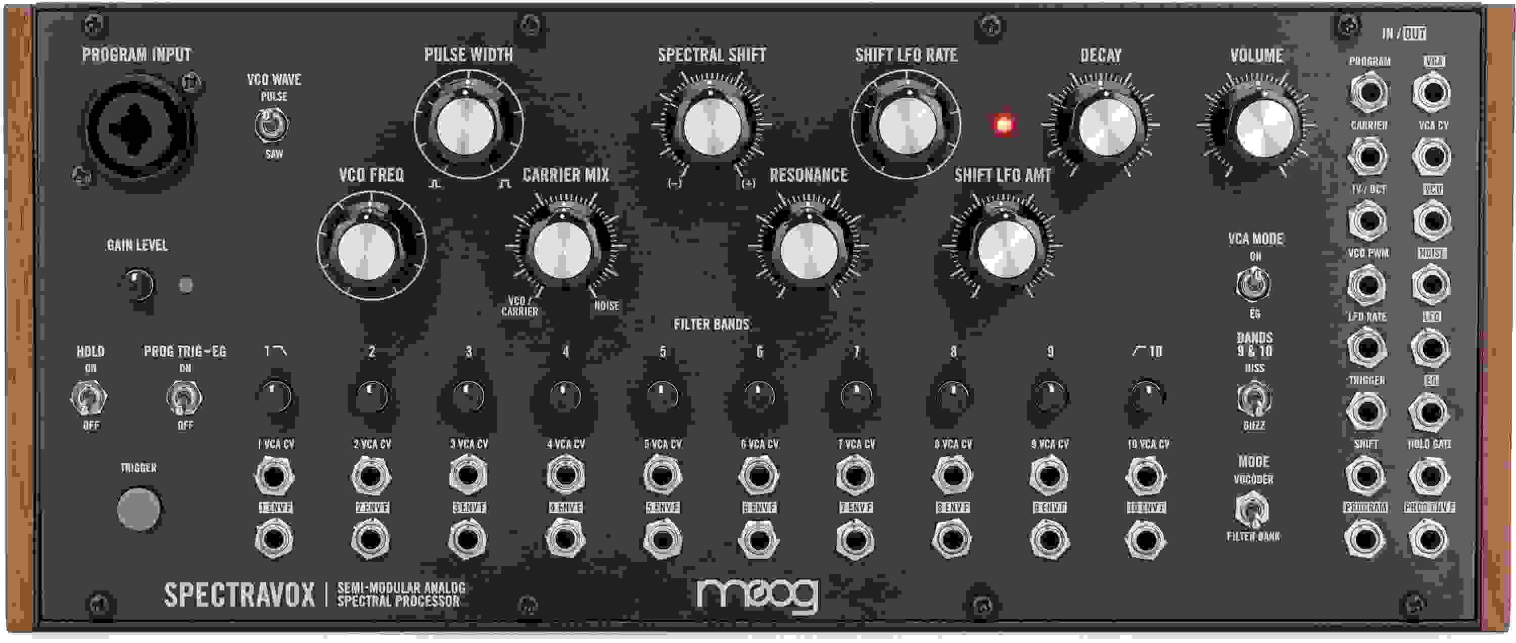 Moog Spectravox Semi Modular Analog Spectral Processor Sweetwater
