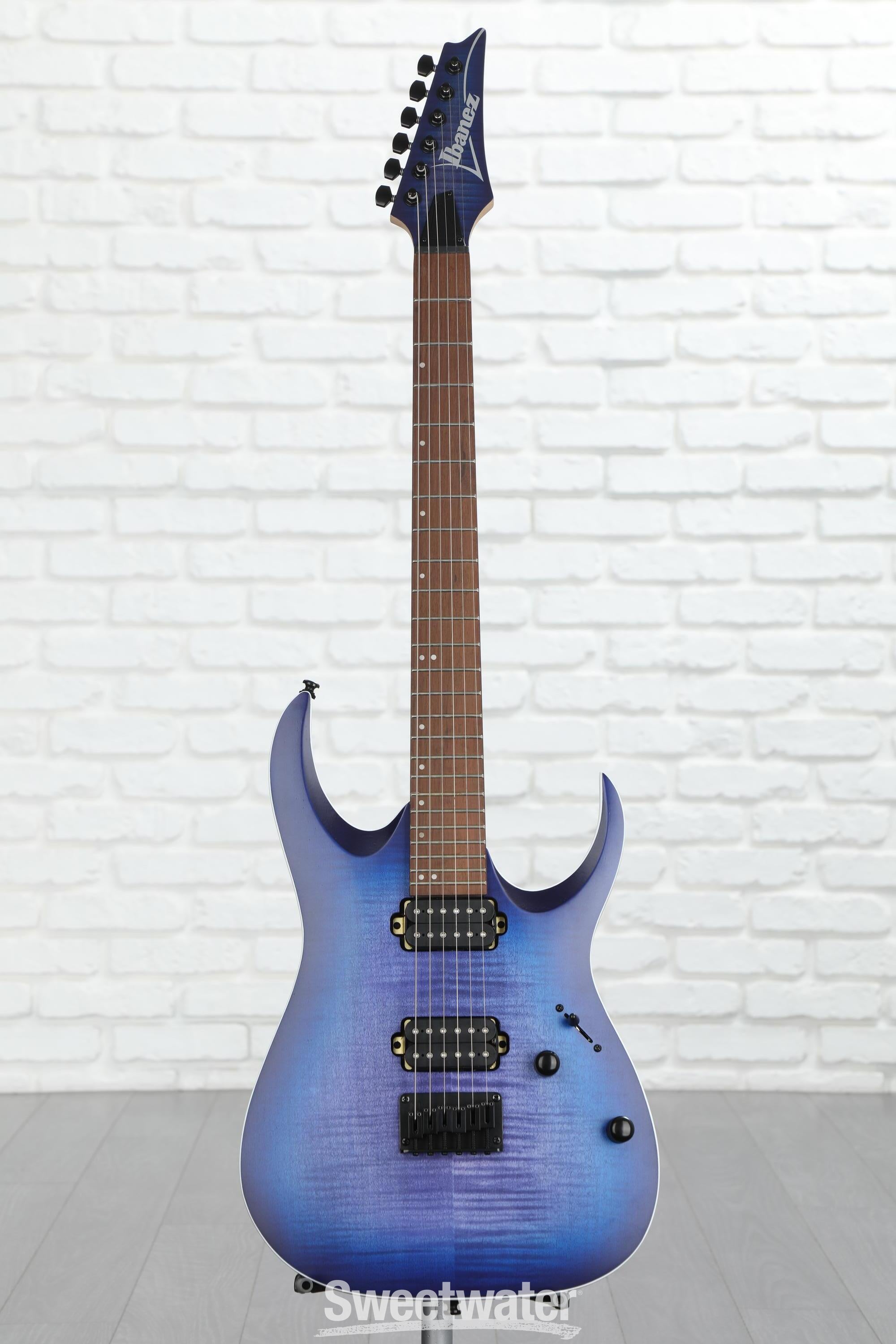Ibanez RGA42FM - Blue Lagoon Burst Flat | Sweetwater