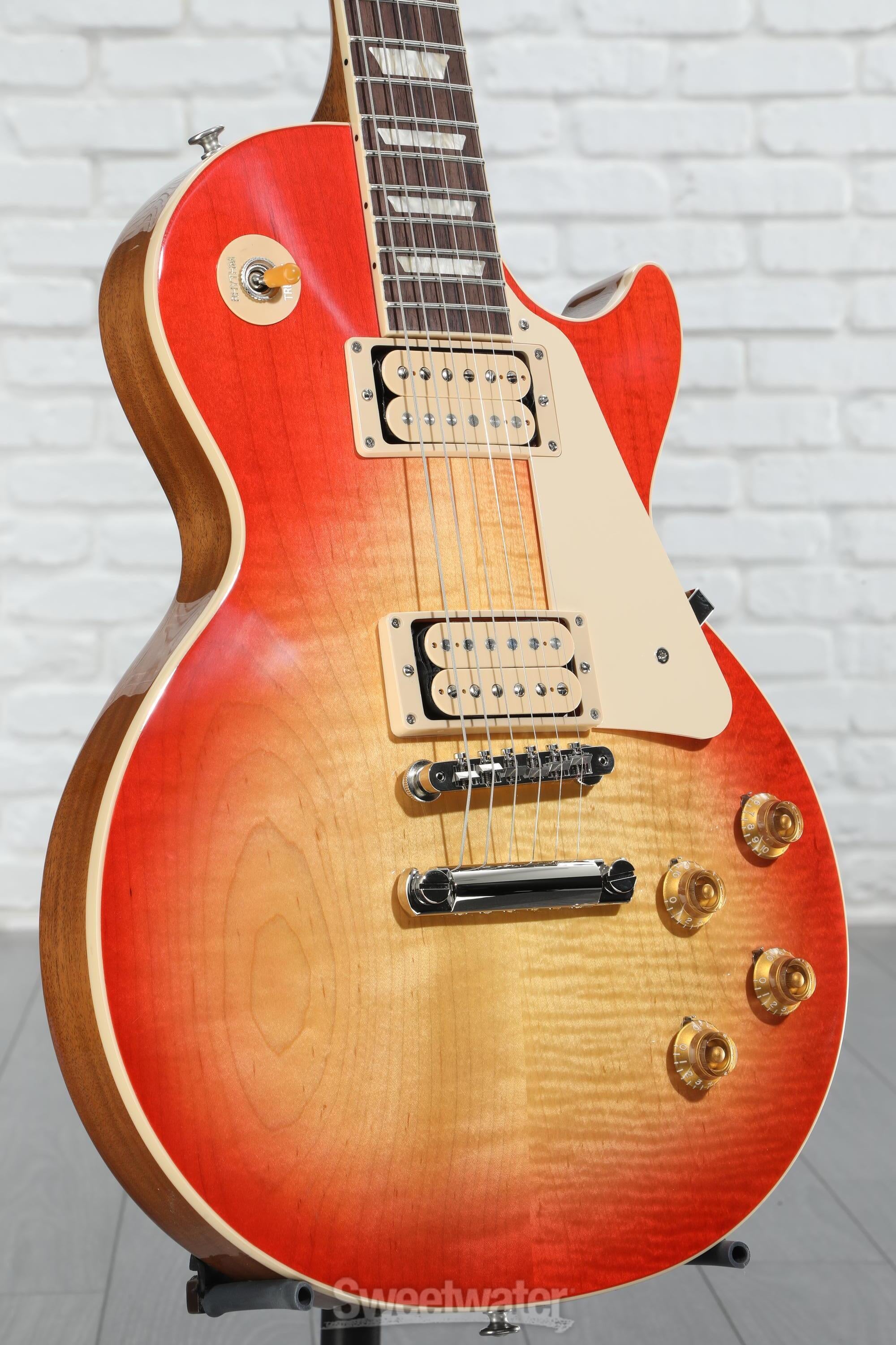 Gibson Les Paul Standard '50s Double Trouble Electric Guitar - Vintage Cherry Sunburst | Sweetwater