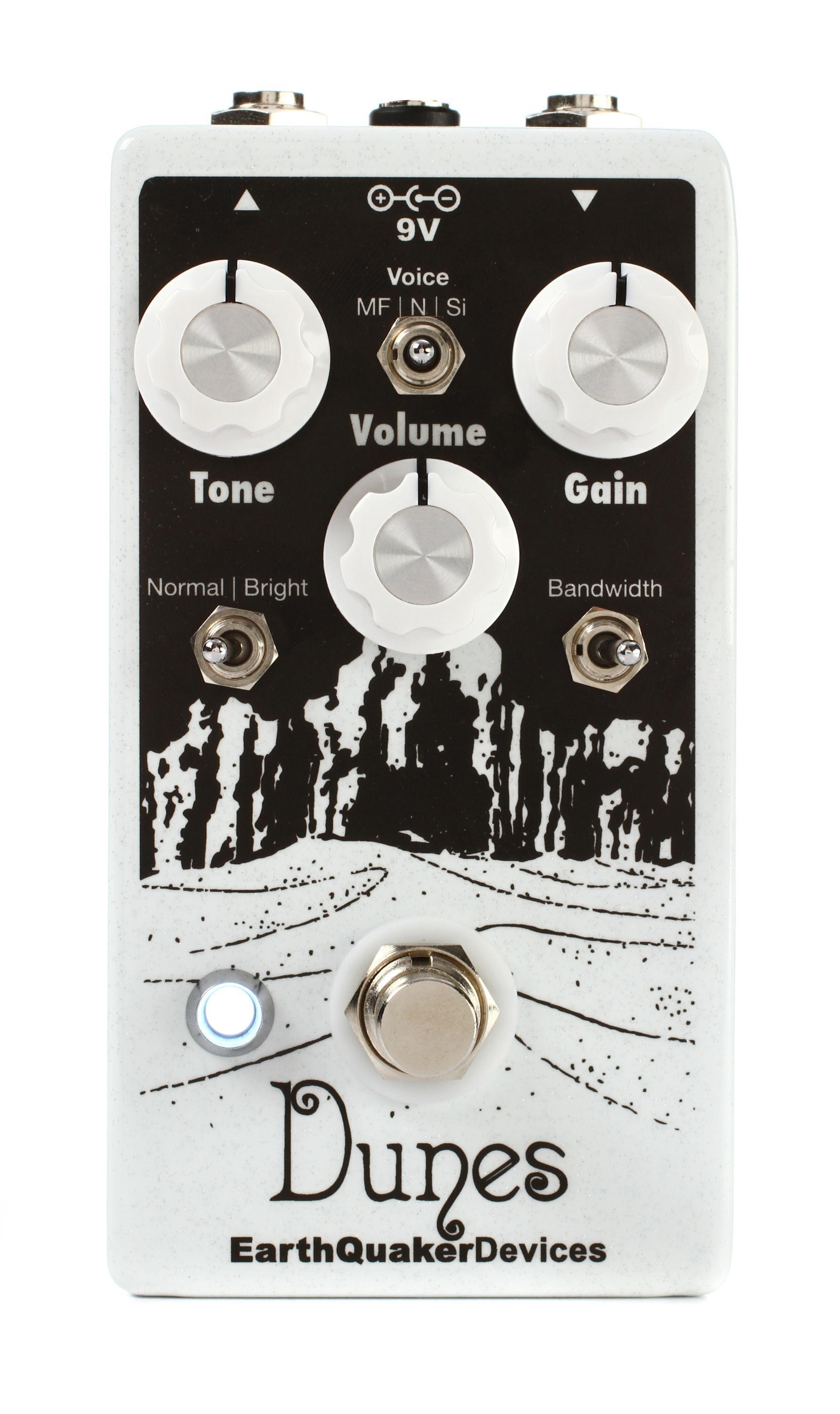 EarthQuaker Devices Dunes Mini Mega Ultimate Overdrive Pedal | Sweetwater