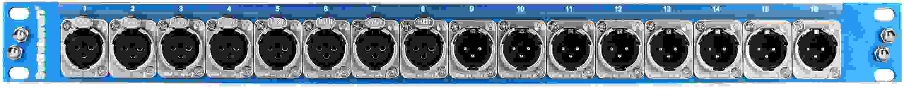 Switchcraft PT8FX8MXDB25 8-point XLR Female / 8-point XLR Male - DB25 ...