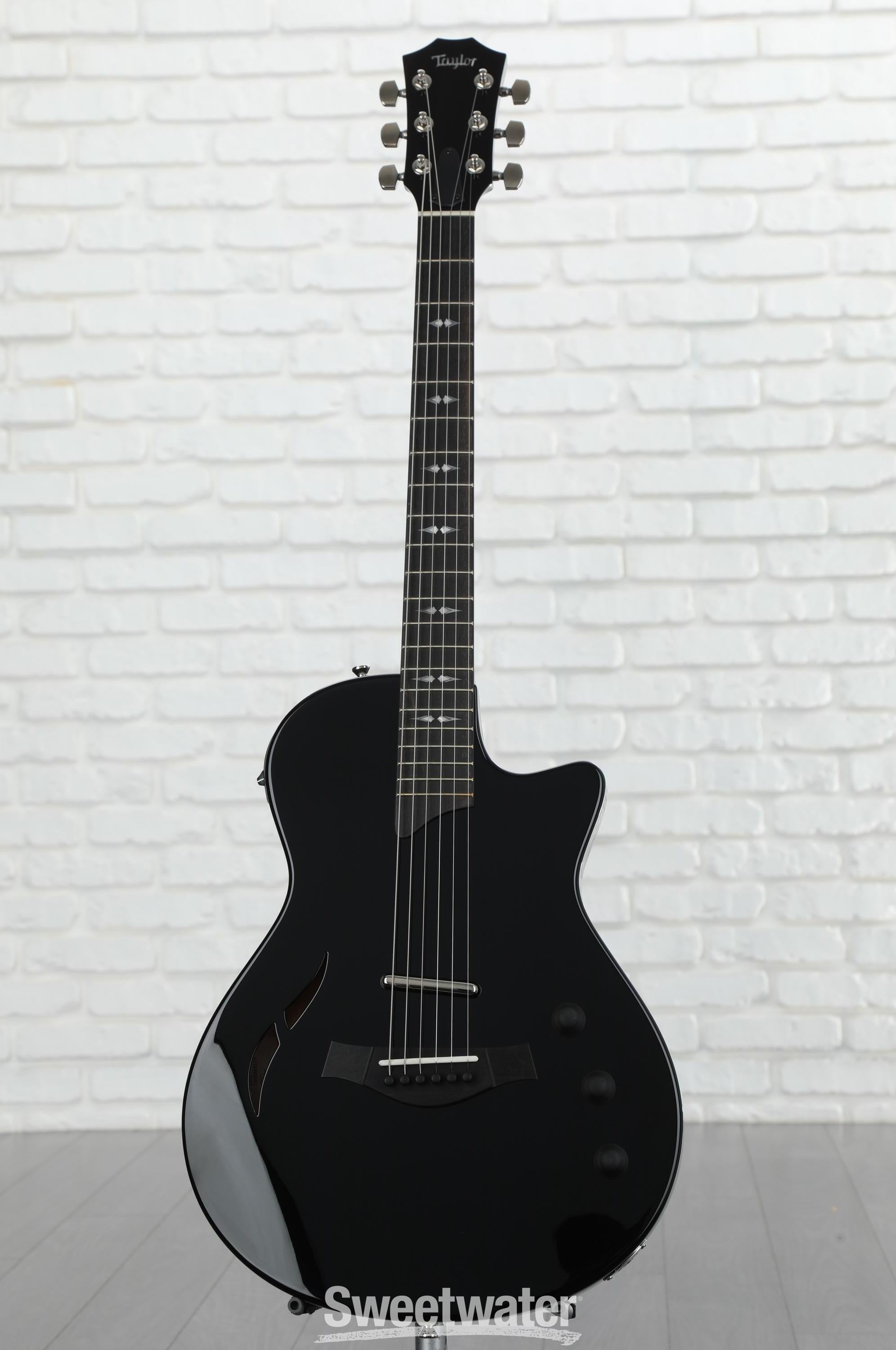 Taylor T5z Pro Hollowbody Electric Guitar - Black | Sweetwater