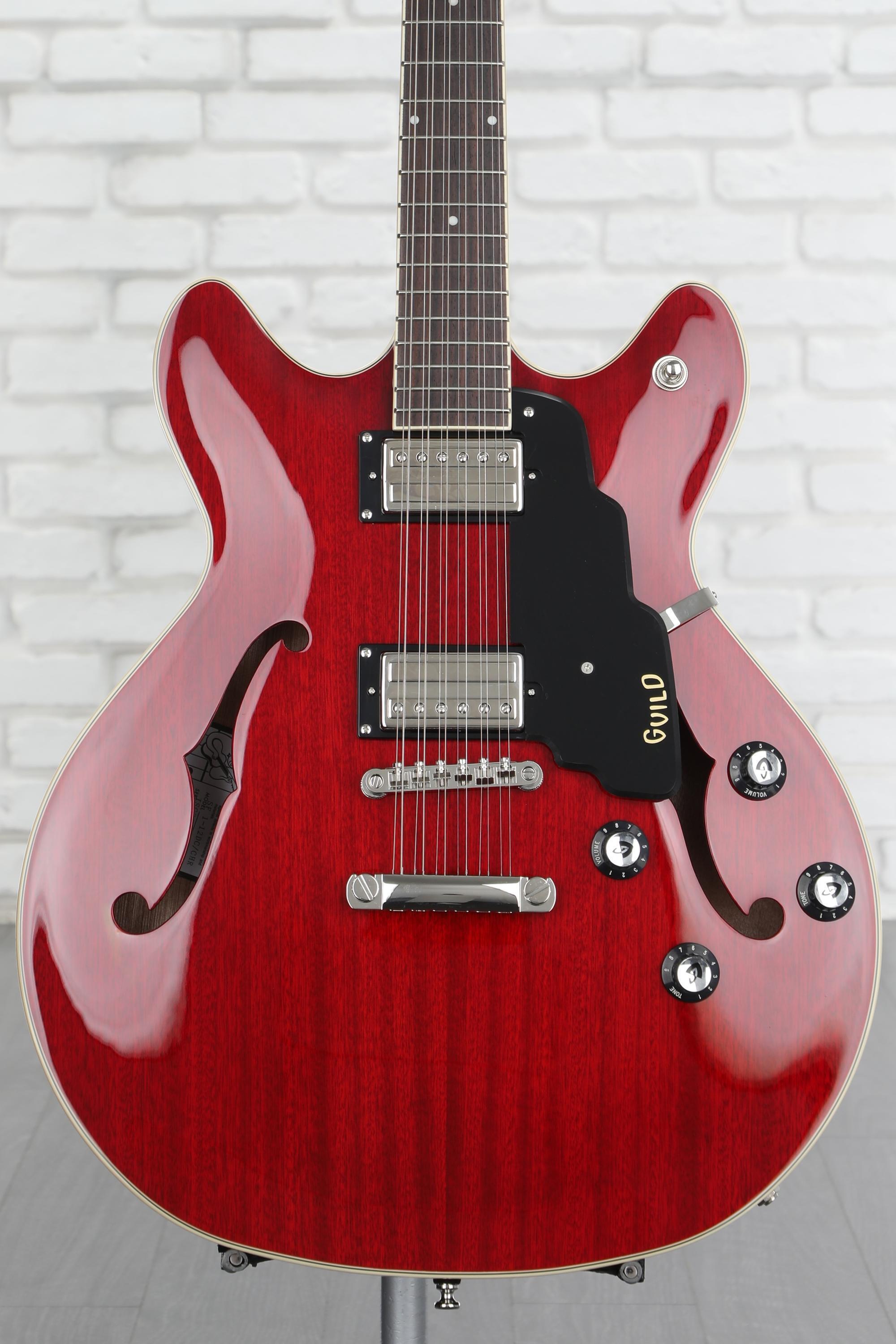 Guild Starfire I 12-ST 12-string Semi-hollow Electric Guitar - Cherry ...