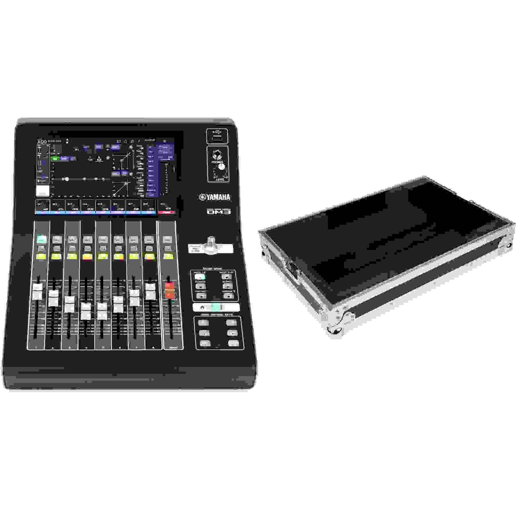 Yamaha DM3-D 22-channel Digital Mixer with Flight Case | Sweetwater