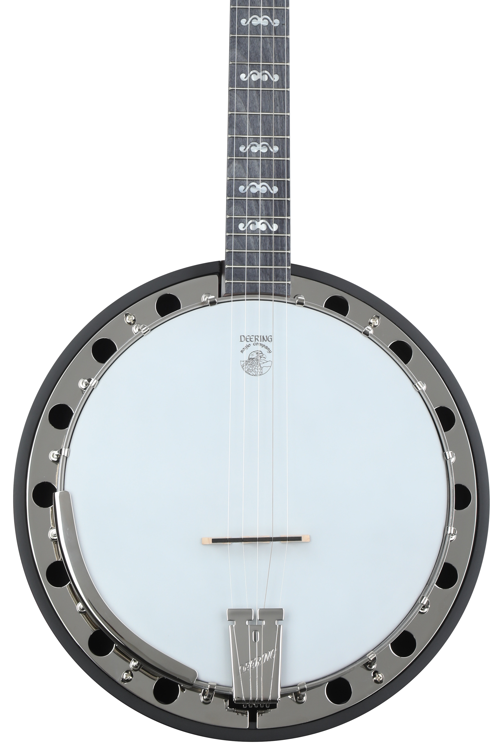 Deering Artisan Goodtime Two 5-string Banjo Left Handed - Dark Red ...