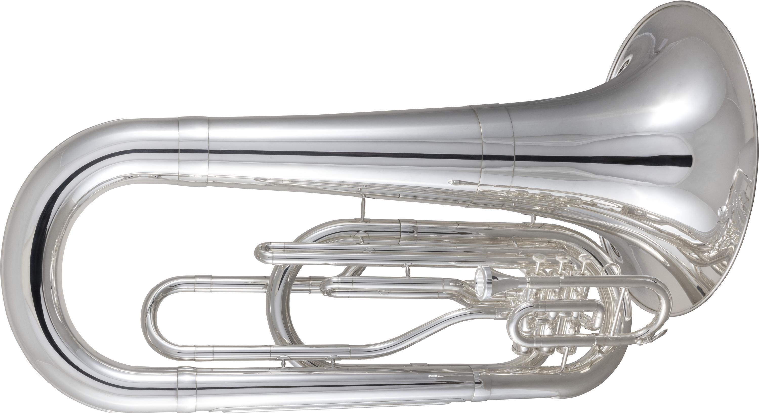 King KMT410 Performance Series Marching Tuba - Silver-plated | Sweetwater