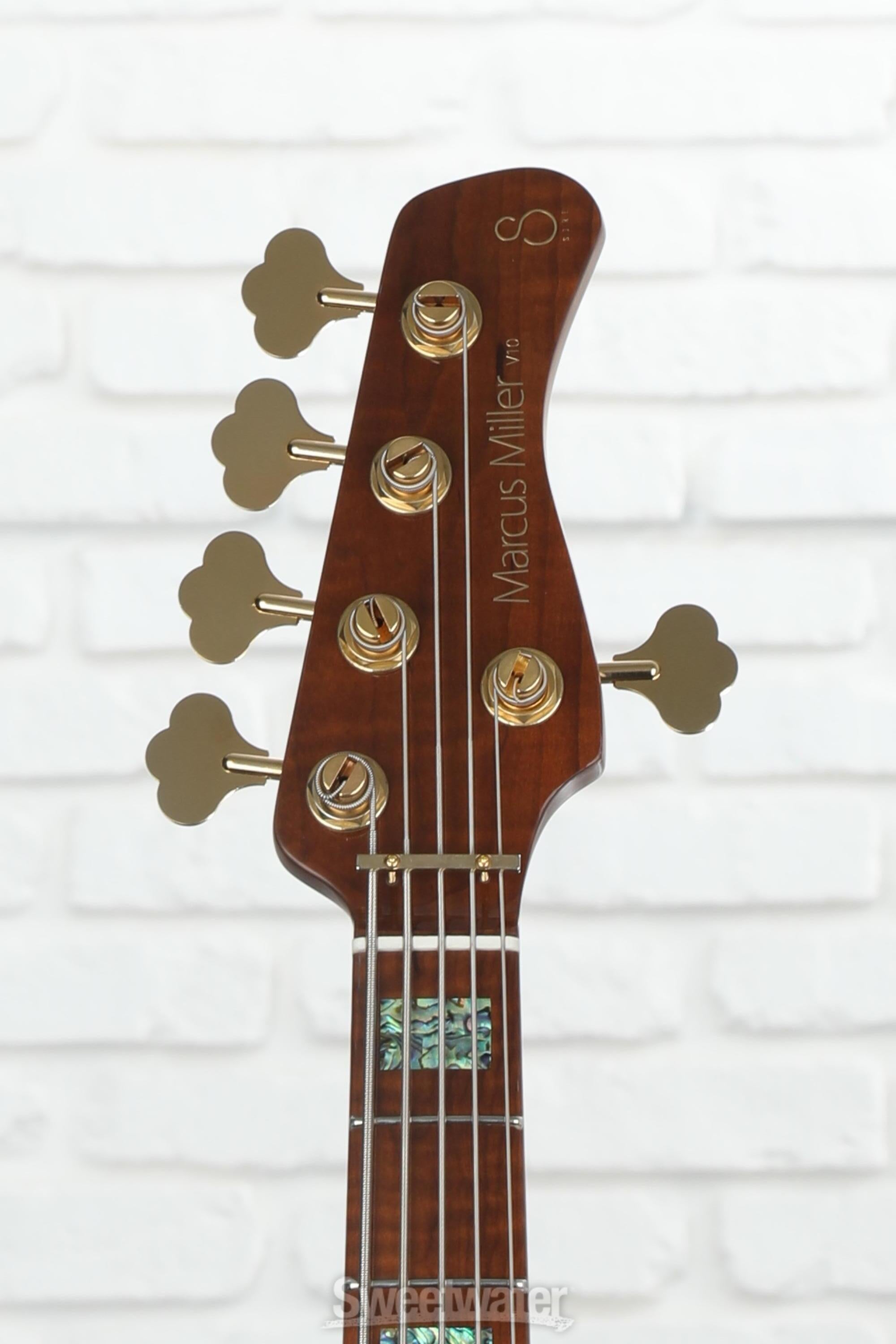 Sire Marcus Miller V10dx 5-string Bass Guitar - Tobacco Sunburst | Sweetwater