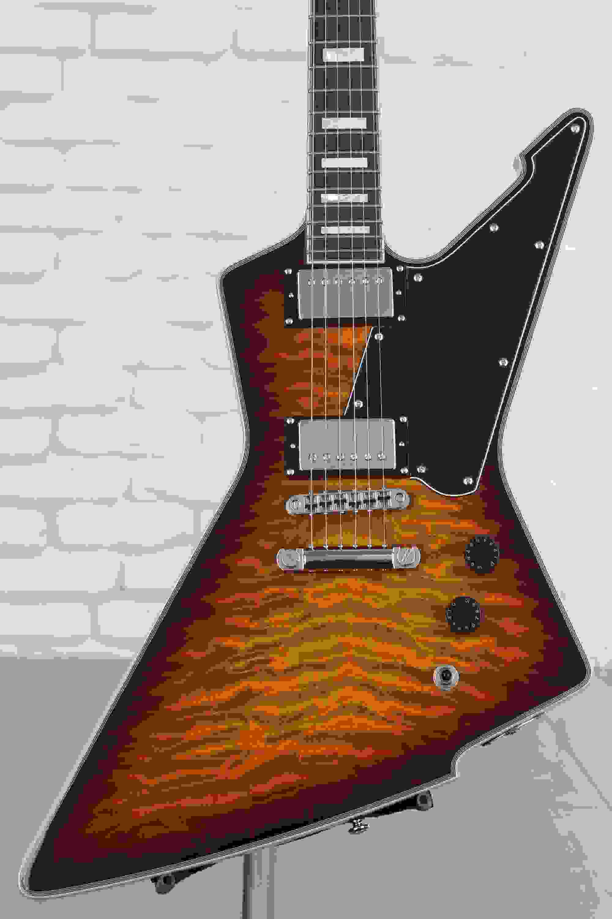 Schecter E-1 Custom Special Edition Electric Guitar - Vintage Sunburst ...