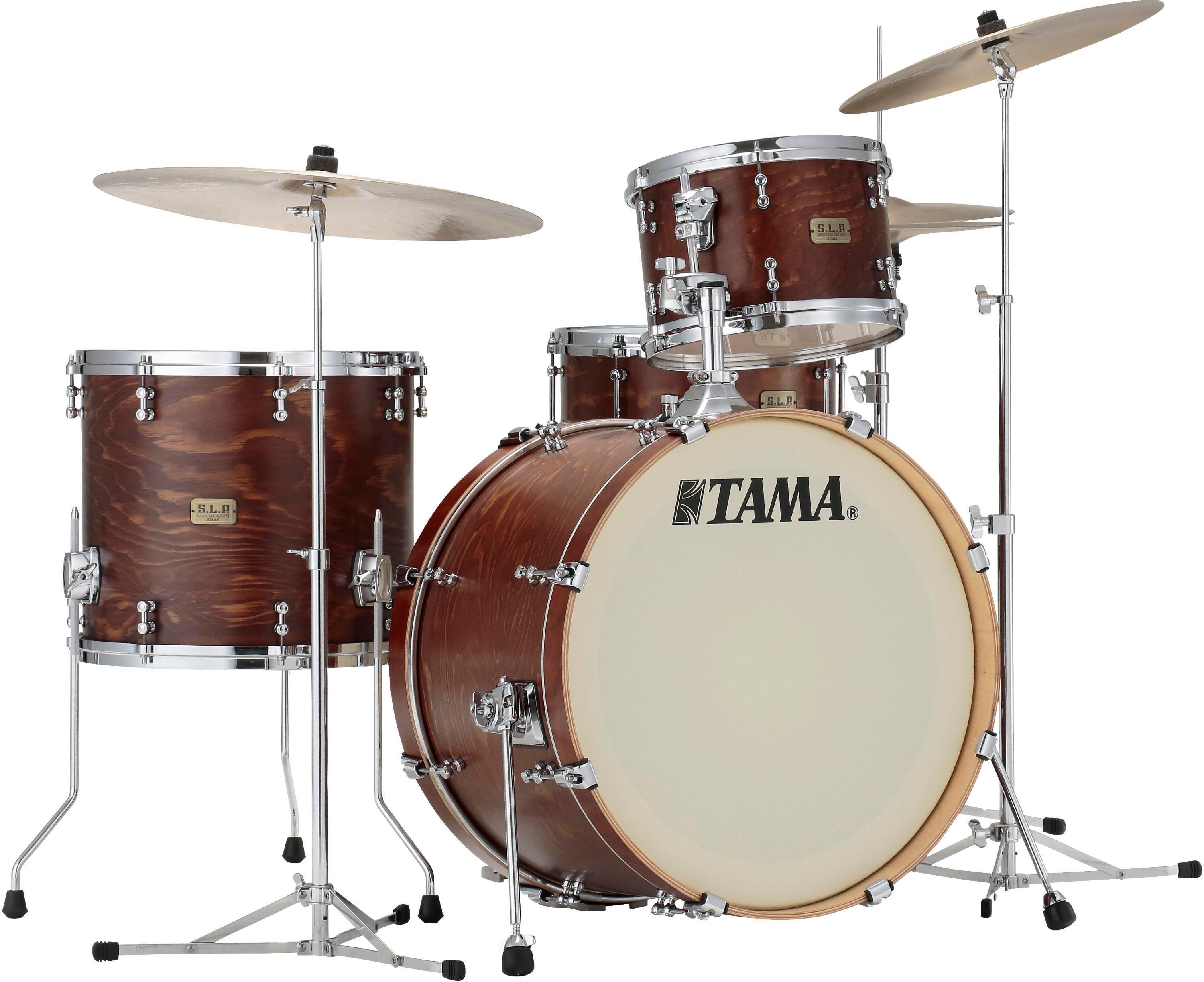 Tama S.L.P. Fat Spruce LSP32CS 3-piece Shell Pack - Satin Wild Spruce ...