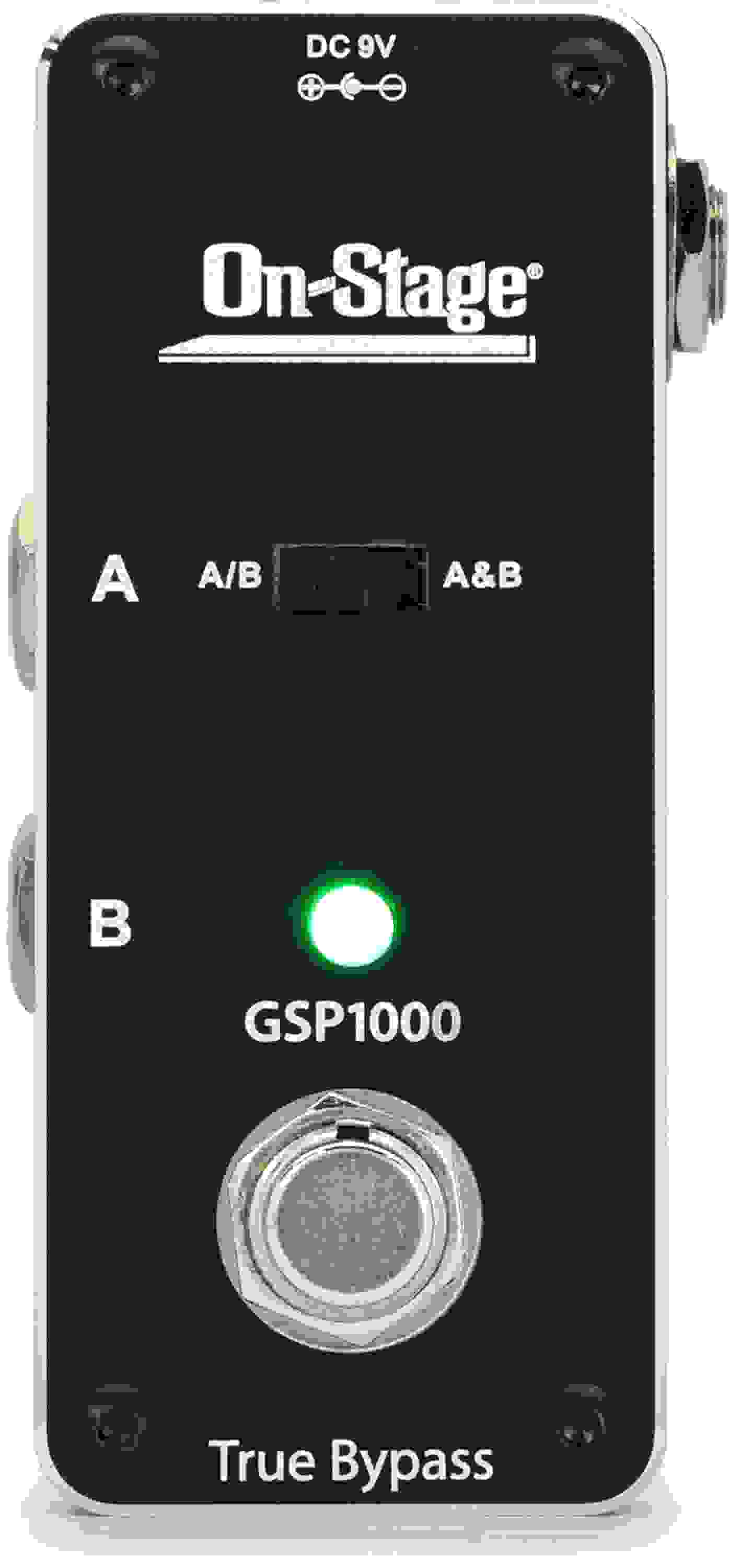 On-Stage GSP1000 ABY Switcher Pedal | Sweetwater