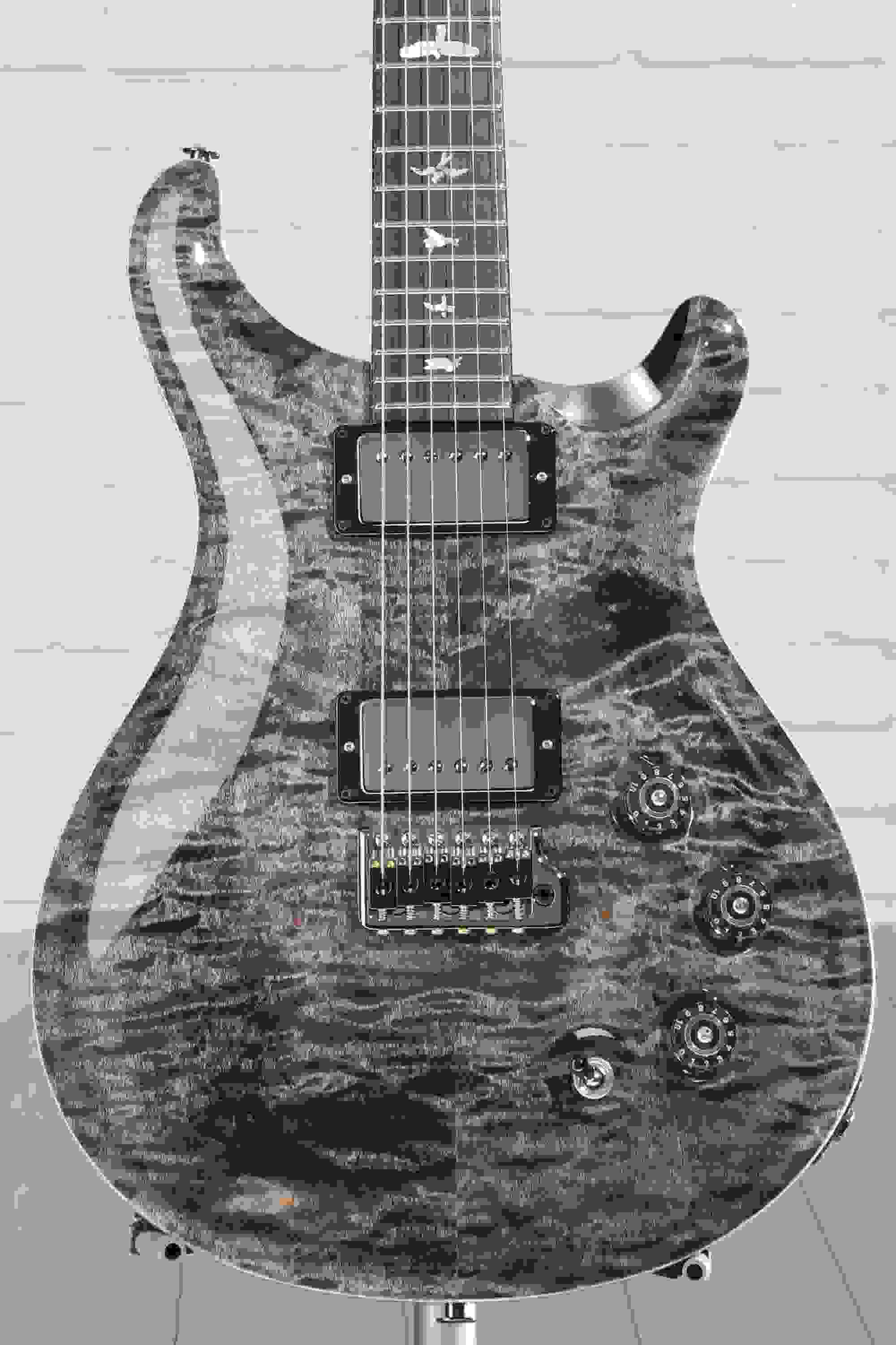 PRS Wood Library DGT Electric Guitar - Faded Whale Blue, Moon Inlays ...