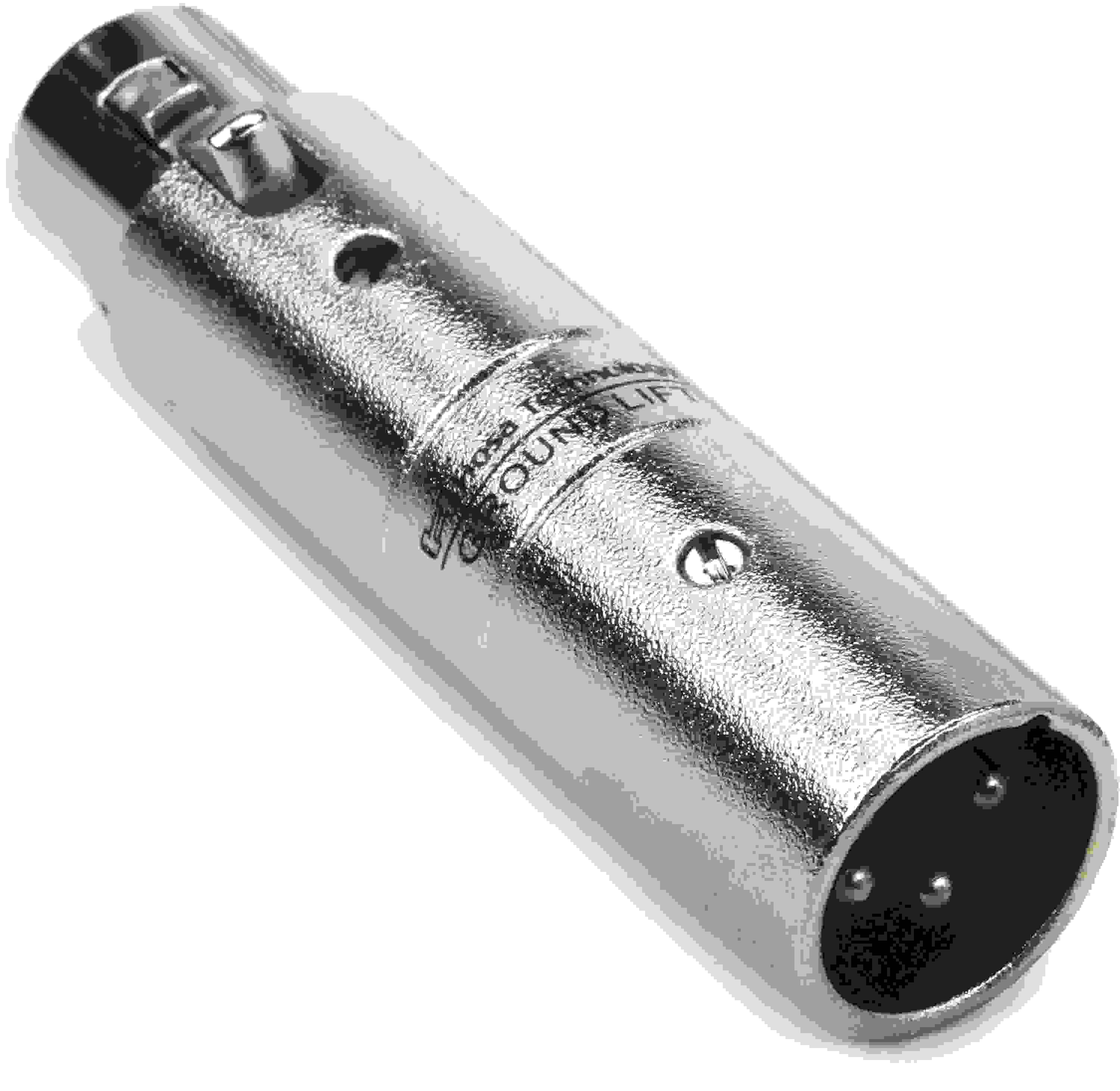 Hosa GLT-255 XLR Female to XLR Male Ground Lifter | Sweetwater