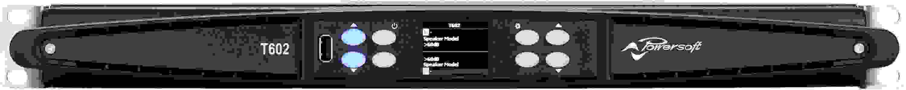 Powersoft T602 6,000-watt 2-channel Power Amplifier with Dante | Sweetwater