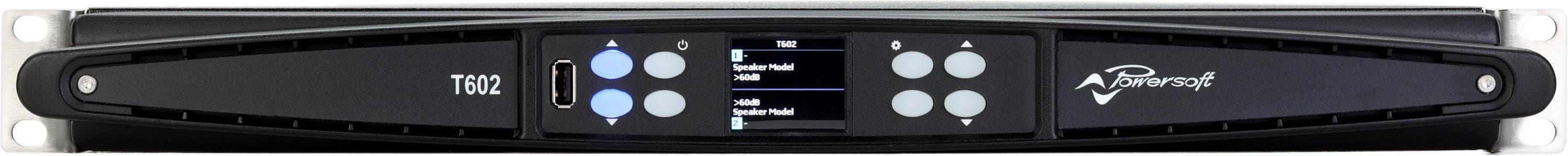 Powersoft T602 6,000-watt 2-channel Power Amplifier with Dante | Sweetwater