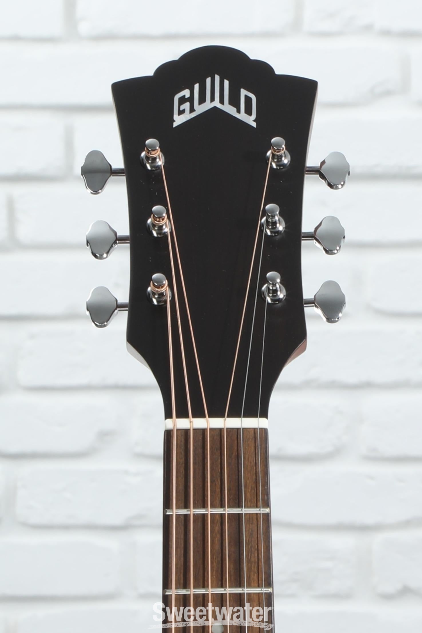 Guild D-240E Acoustic-Electric Guitar - Natural | Sweetwater