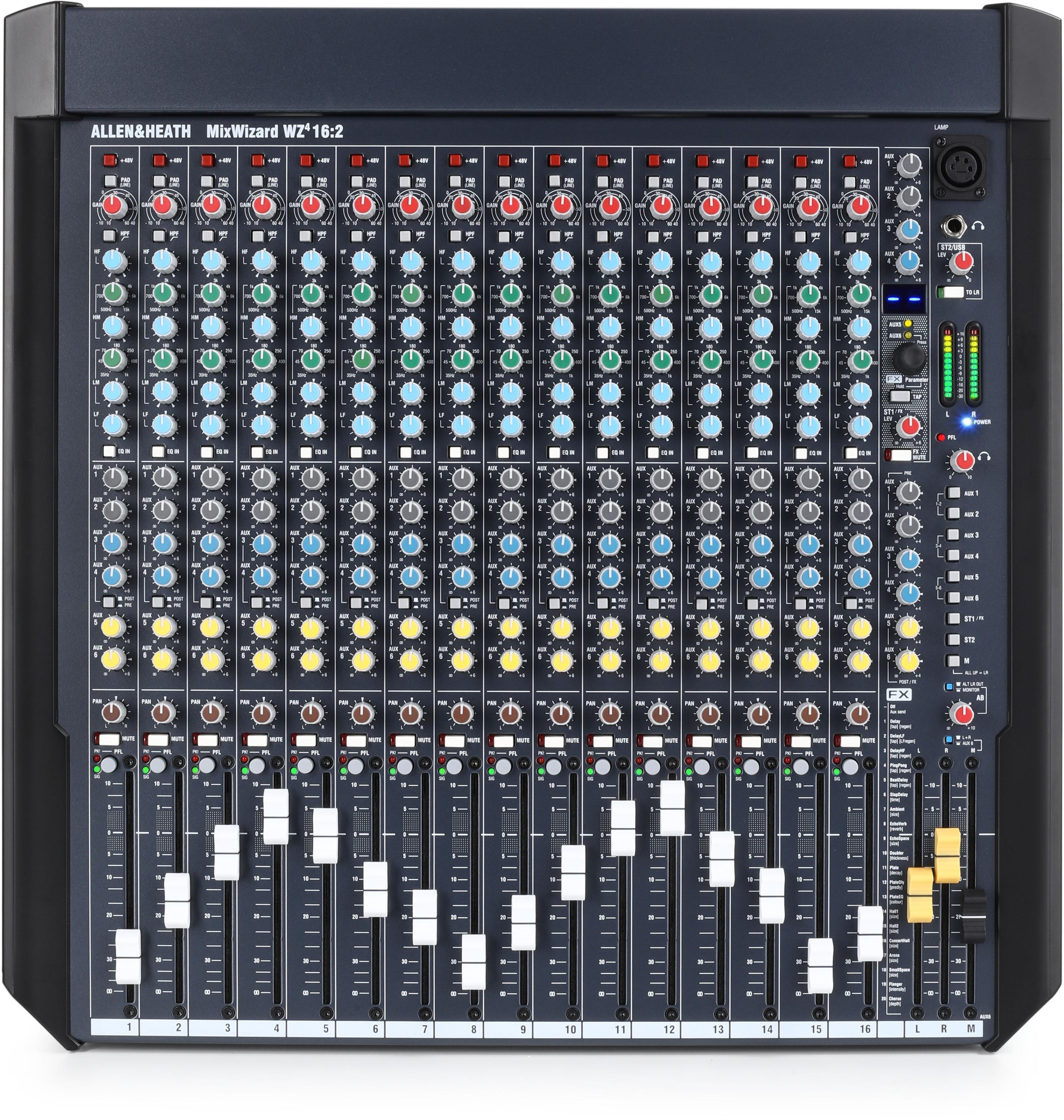 Allen & Heath MixWizard WZ4 16:2 Mixer with Effects | Sweetwater