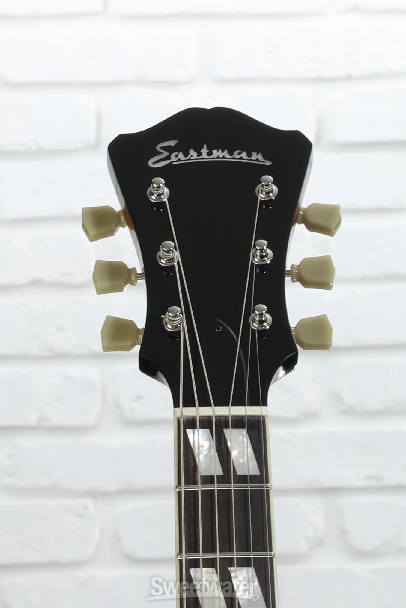 Eastman Guitars AR372CE Archtop Hollowbody Electric Guitar - Sunburst ...