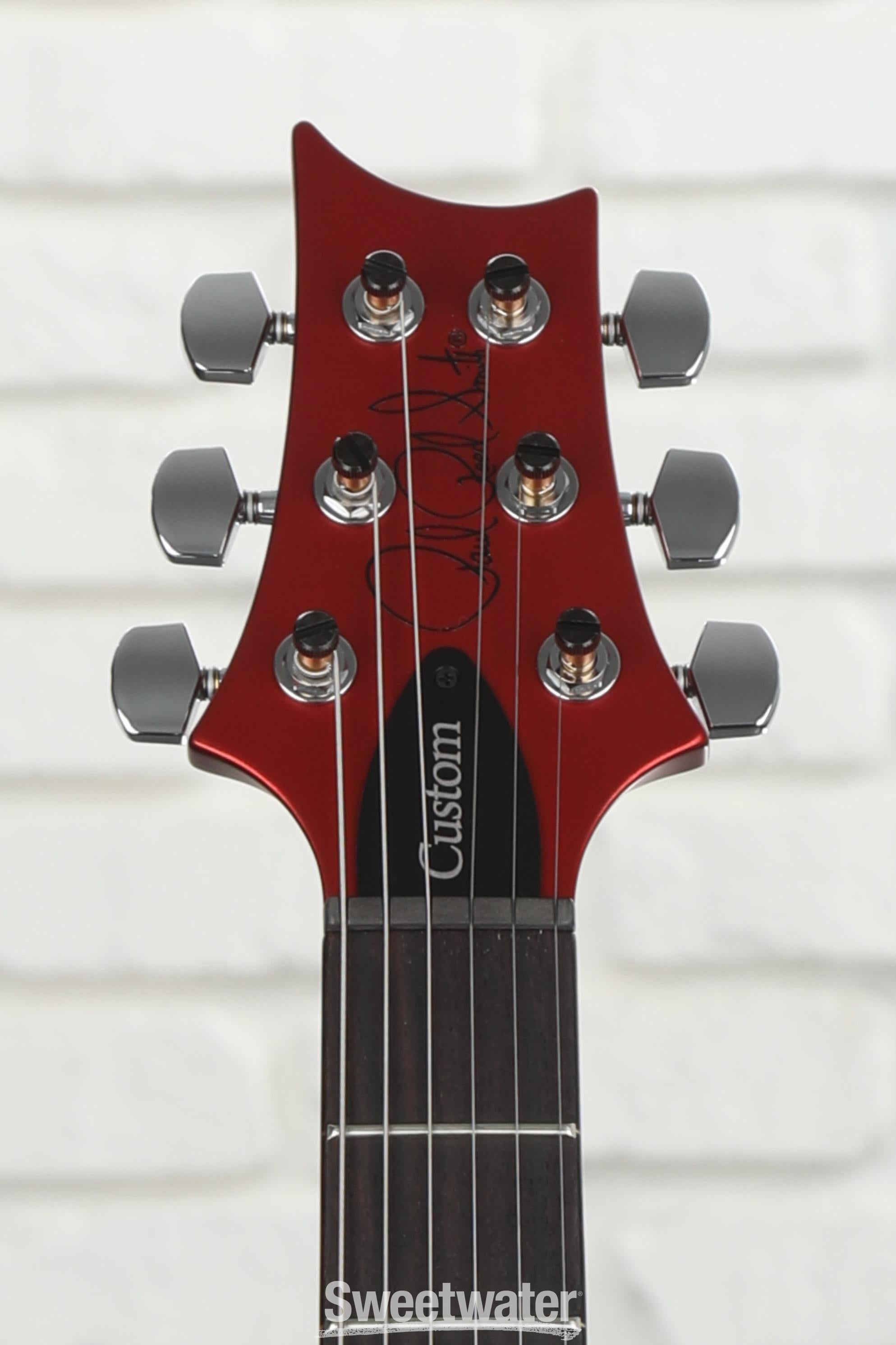 PRS S2 Custom 24 Electric Guitar - Fire Red Metallic | Sweetwater