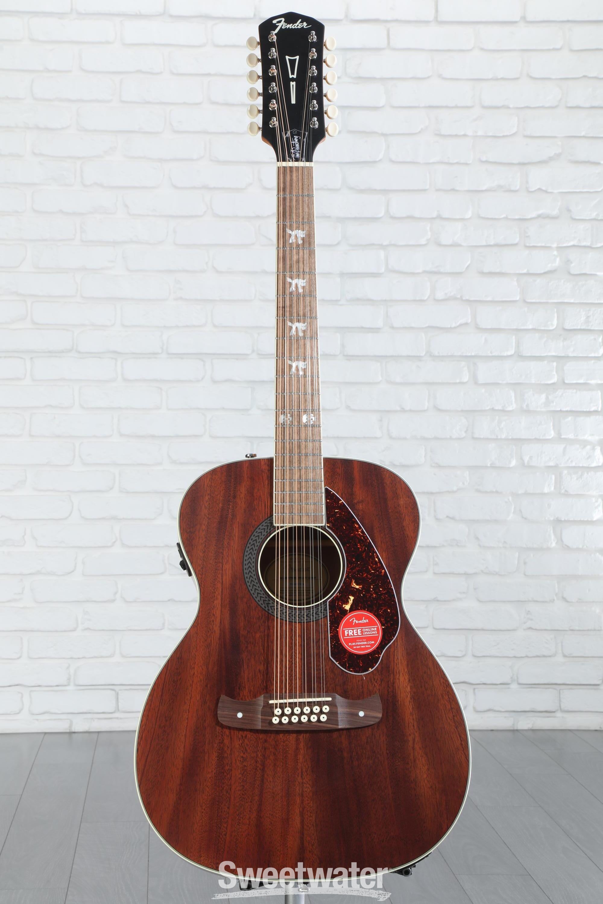 Fender Tim Armstrong Hellcat, 12-string Acoustic-Electric Guitar ...