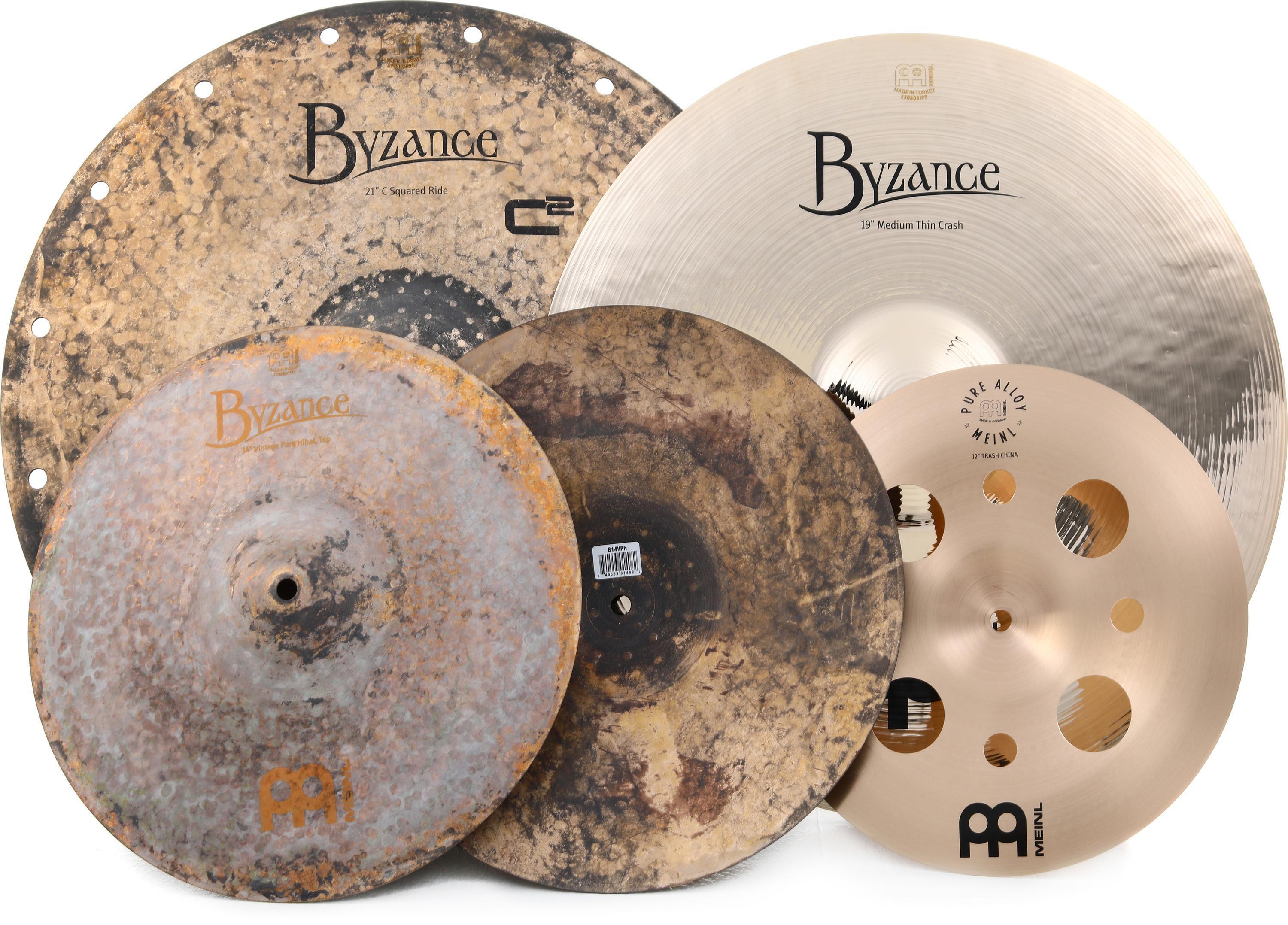 Meinl Cymbals Byzance Artist's Choice 4-piece Cymbal Set - Chris ...