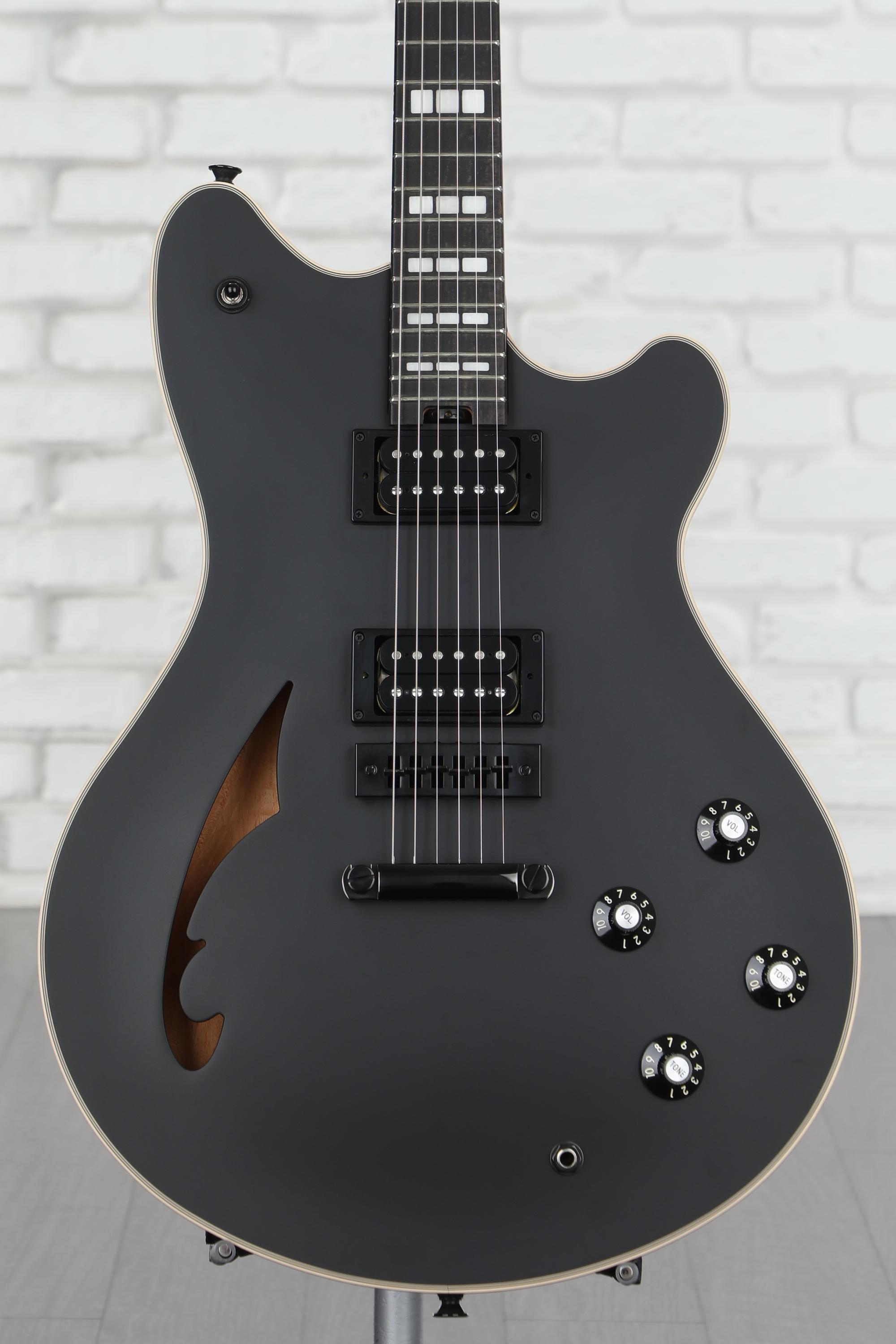 EVH SA-126 Special Semi-hollowbody Electric Guitar - Stealth Black ...