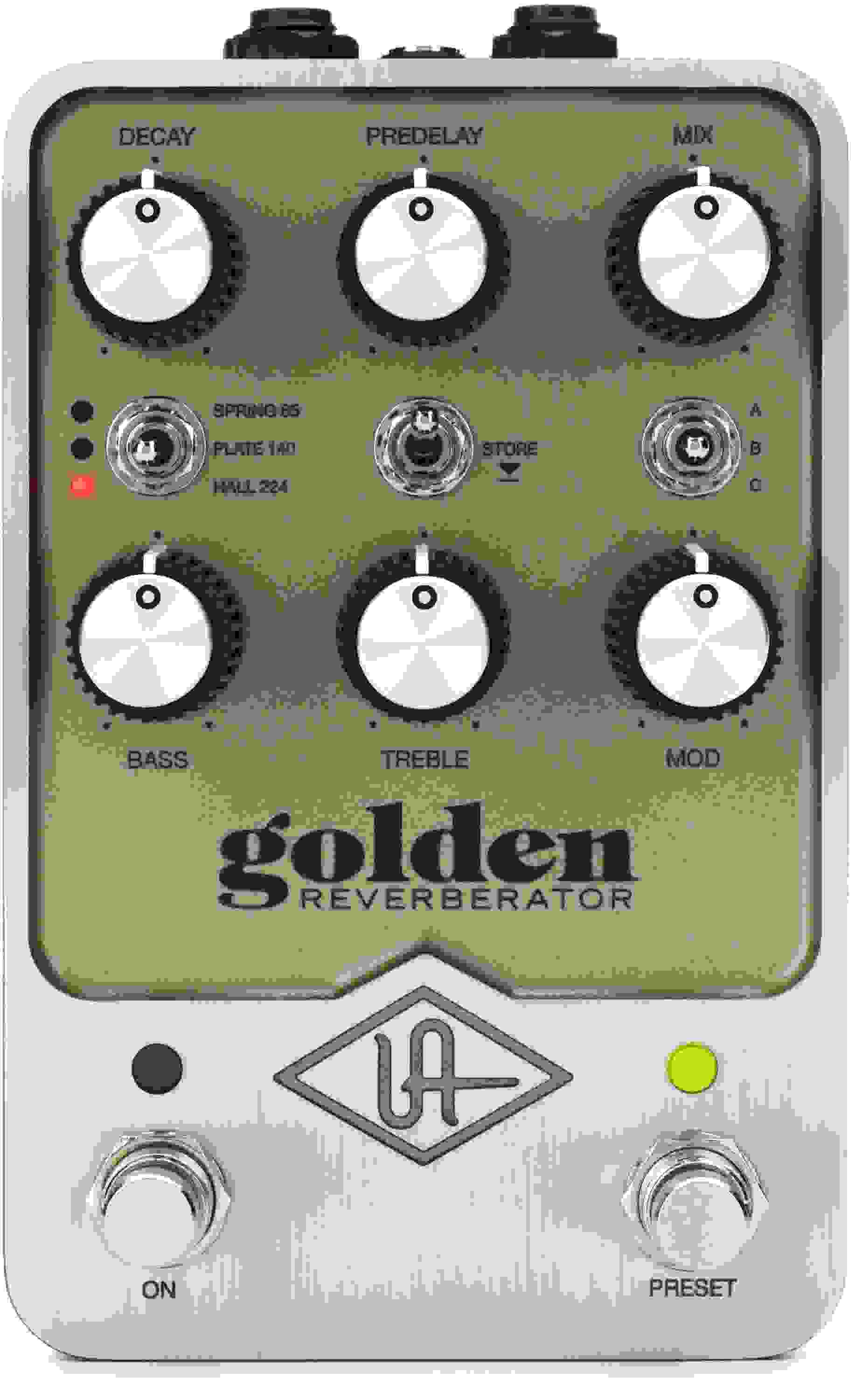 Universal Audio UAFX Golden Reverberator Pedal | Sweetwater