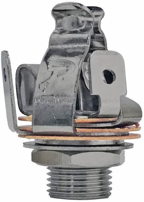 Pure Tone PTT2 Pure Tone Stereo Output Jack - Black Nickel | Sweetwater