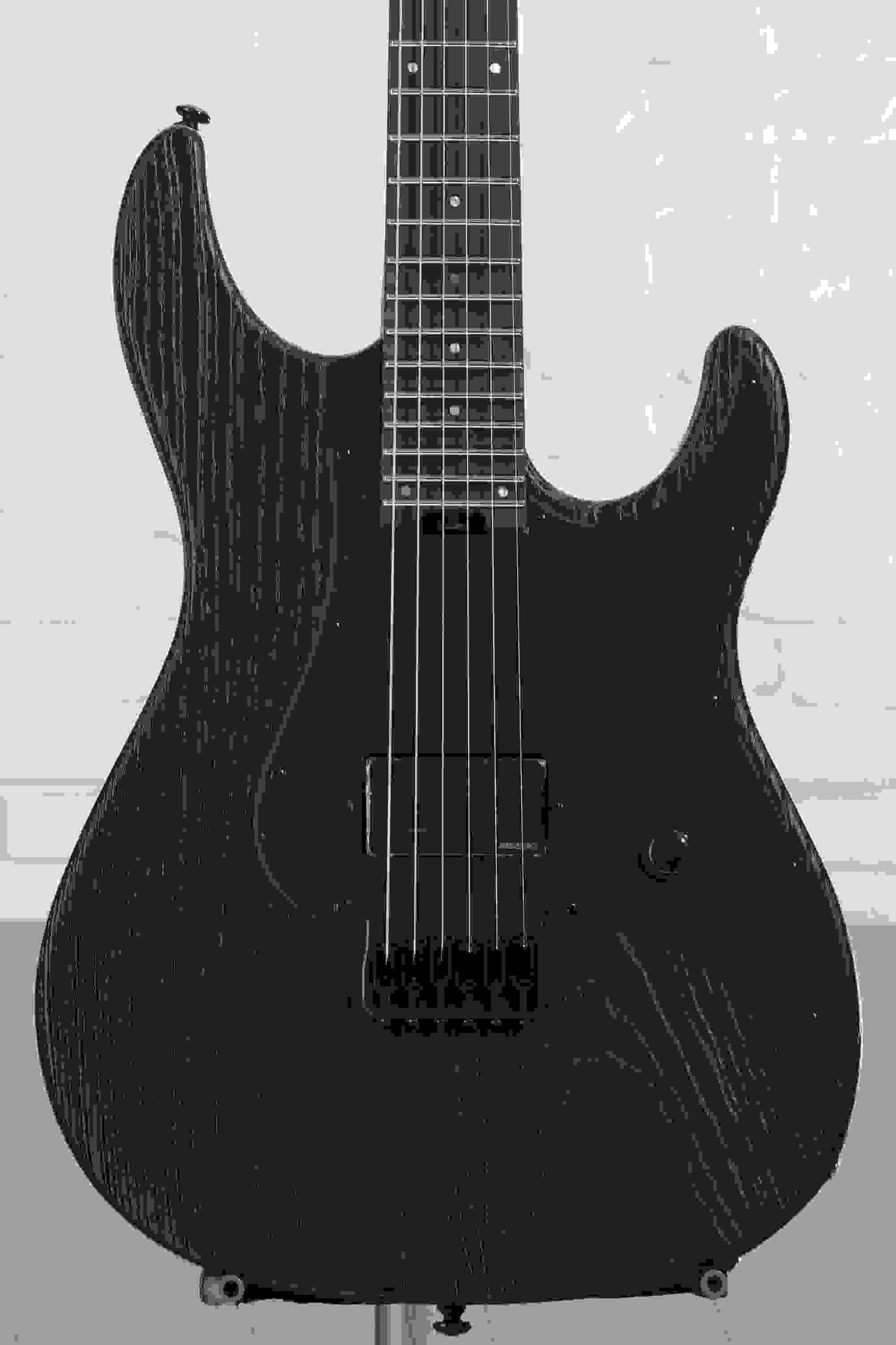 ESP SN-1 HT Electric Guitar - Black Blast | Sweetwater