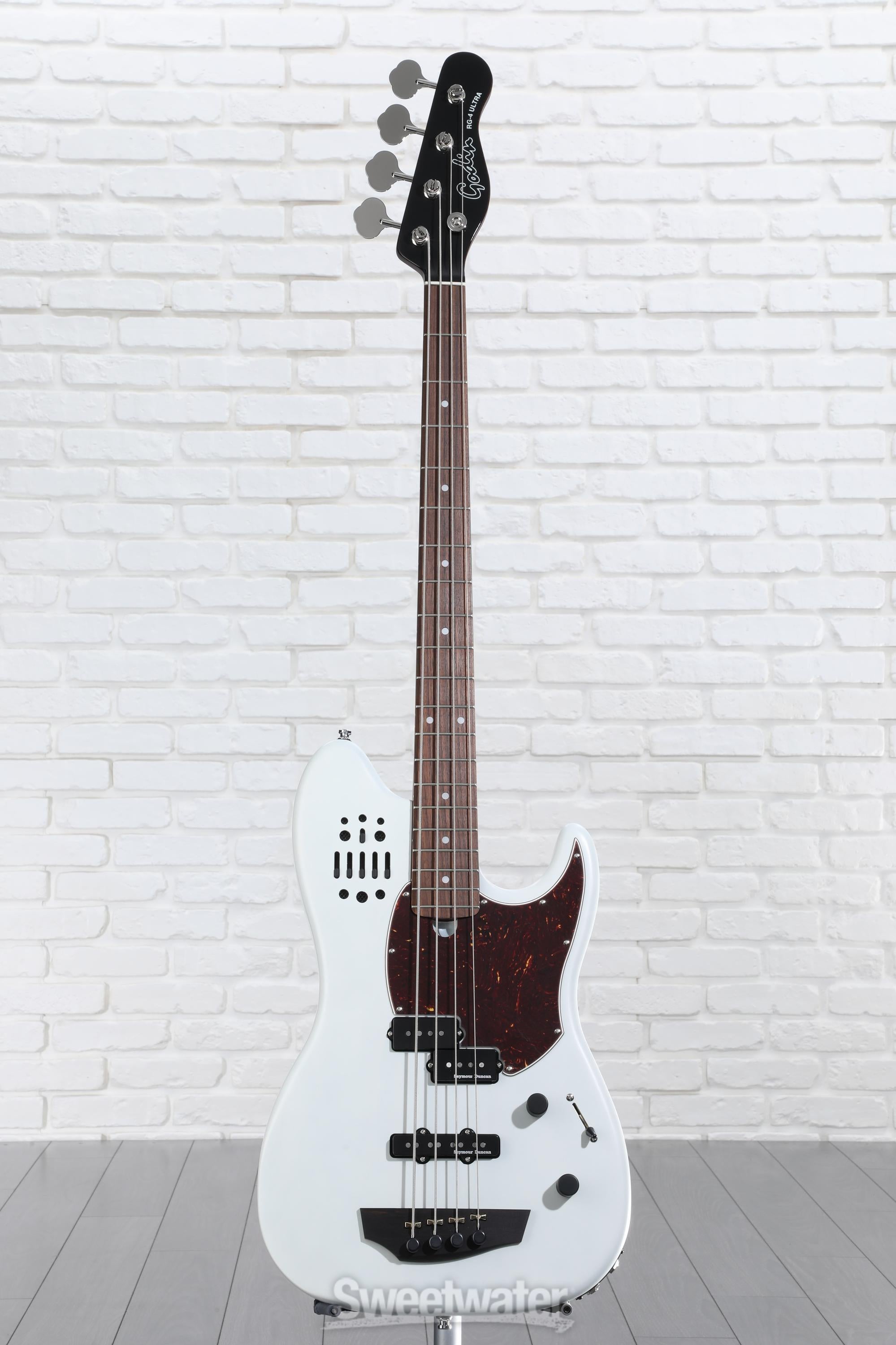 Godin RG-4 Ultra RN 4 String Bass - Carbon White | Sweetwater