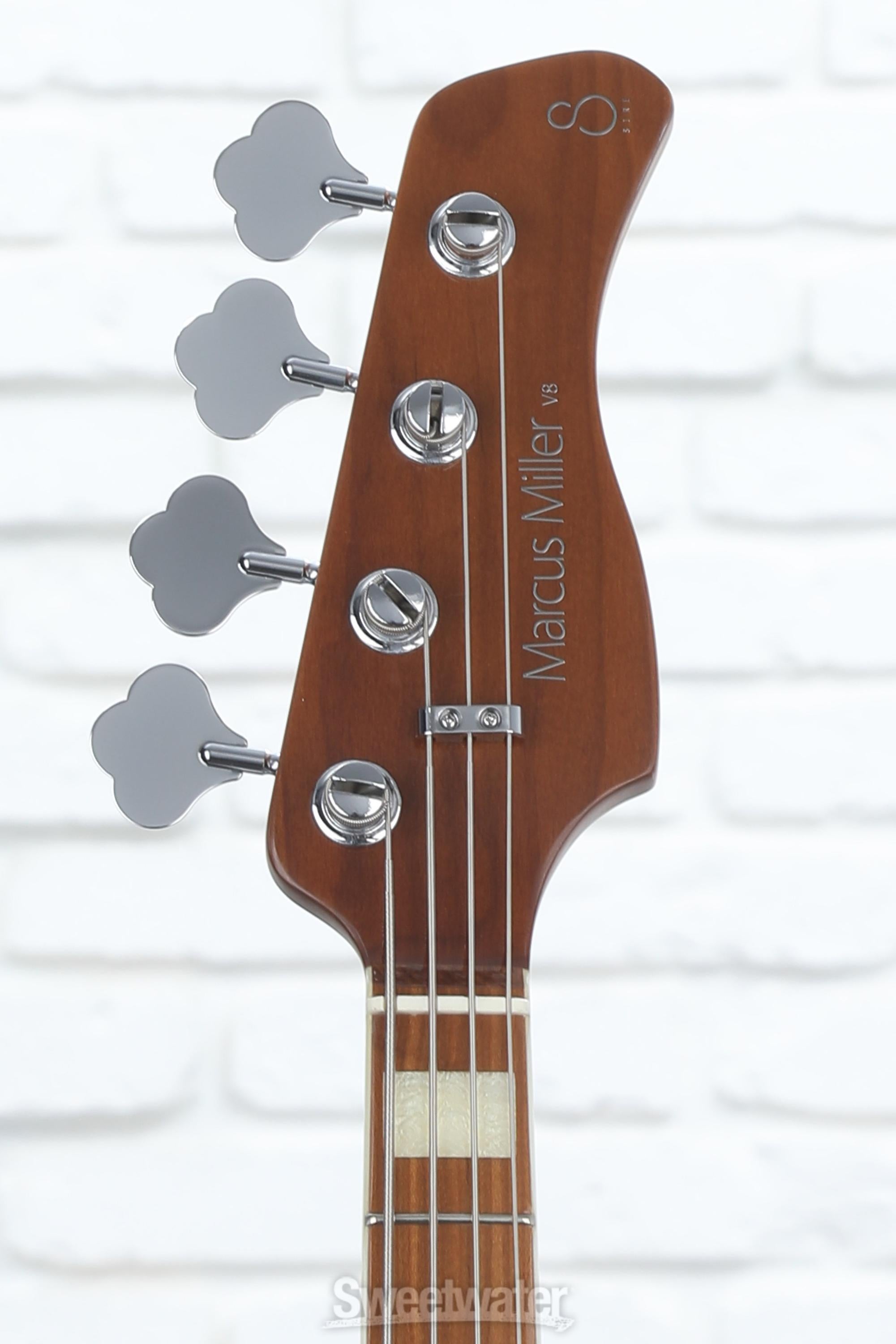 Sire Marcus Miller V8 4-string Bass Guitar - Natural | Sweetwater