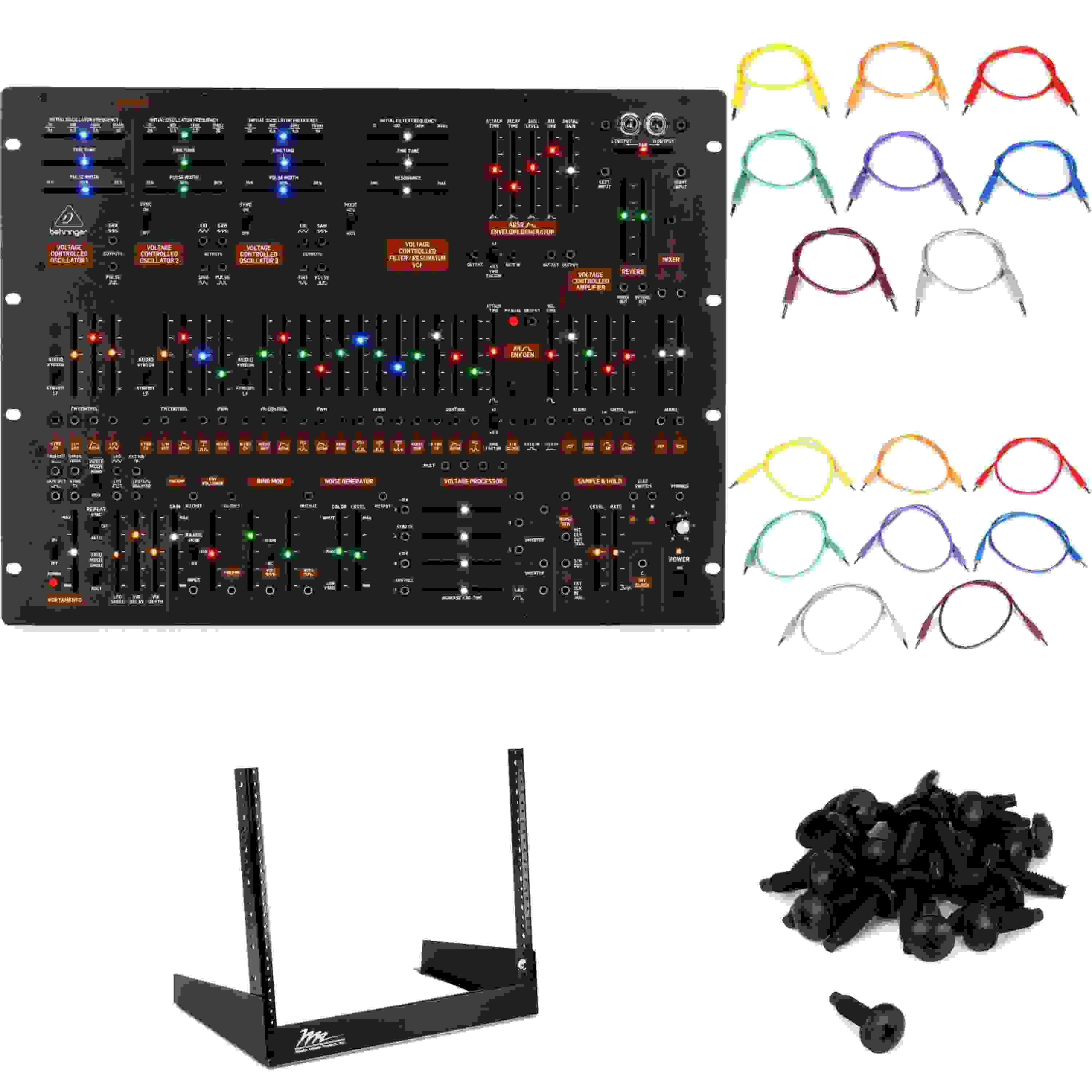 Behringer 2600 Analog Semi-modular Synthesizer Rack Bundle | Sweetwater