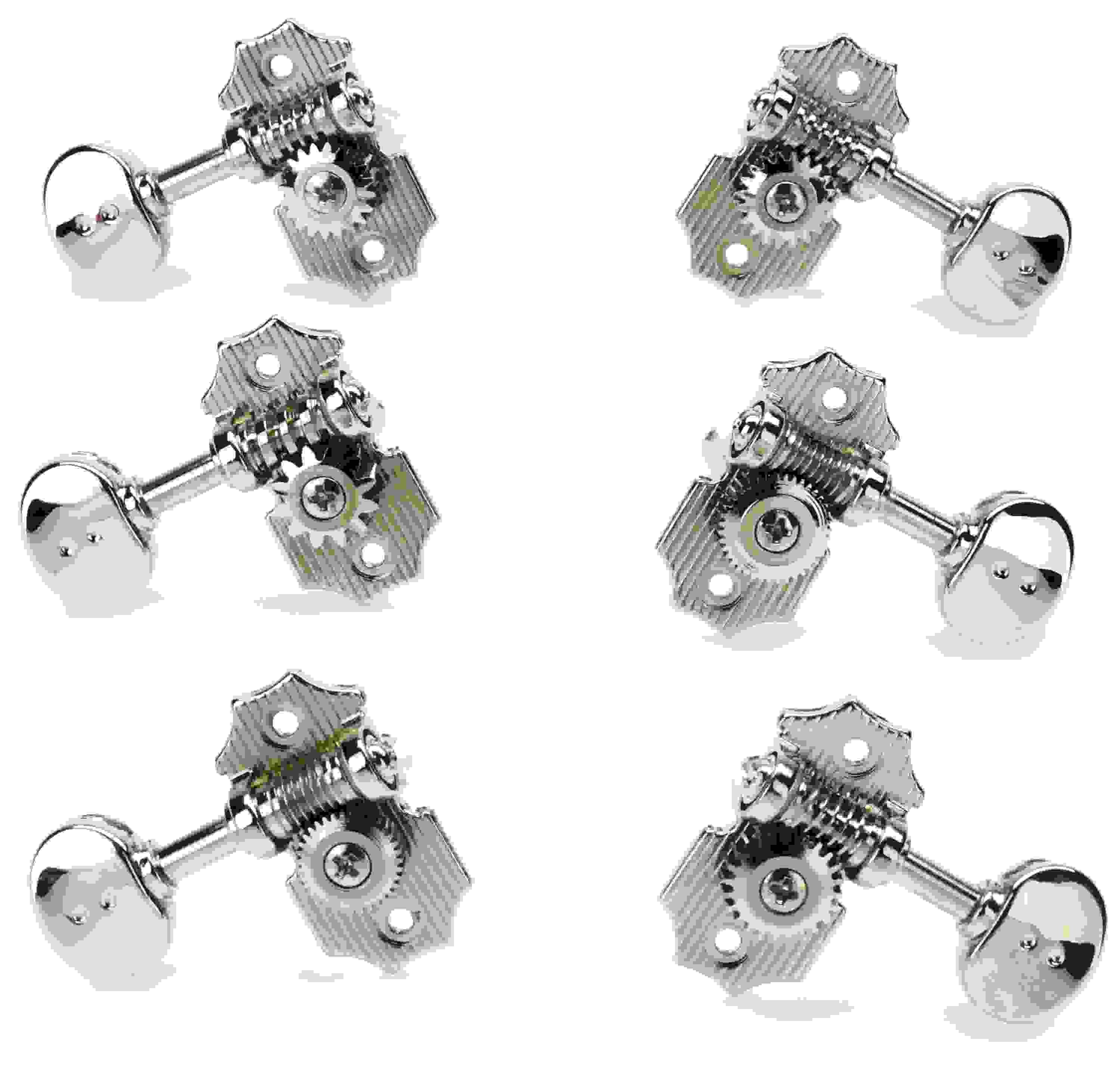 Graph Tech PRN-4324-N0 Ratio Electric 3+3 Tuned Machine Heads - Waffle ...