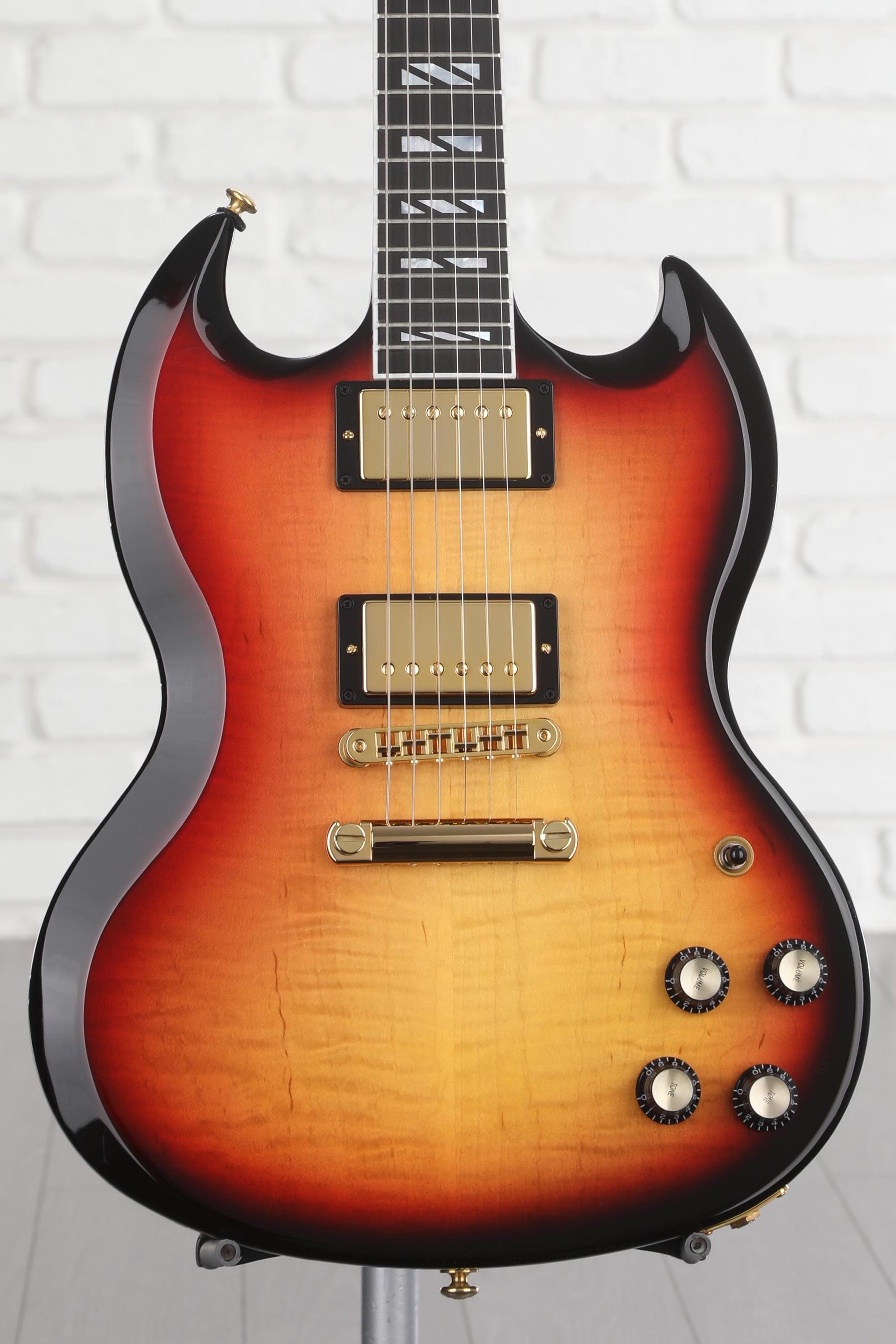 Gibson SG Supreme Electric Guitar - Fireburst | Sweetwater