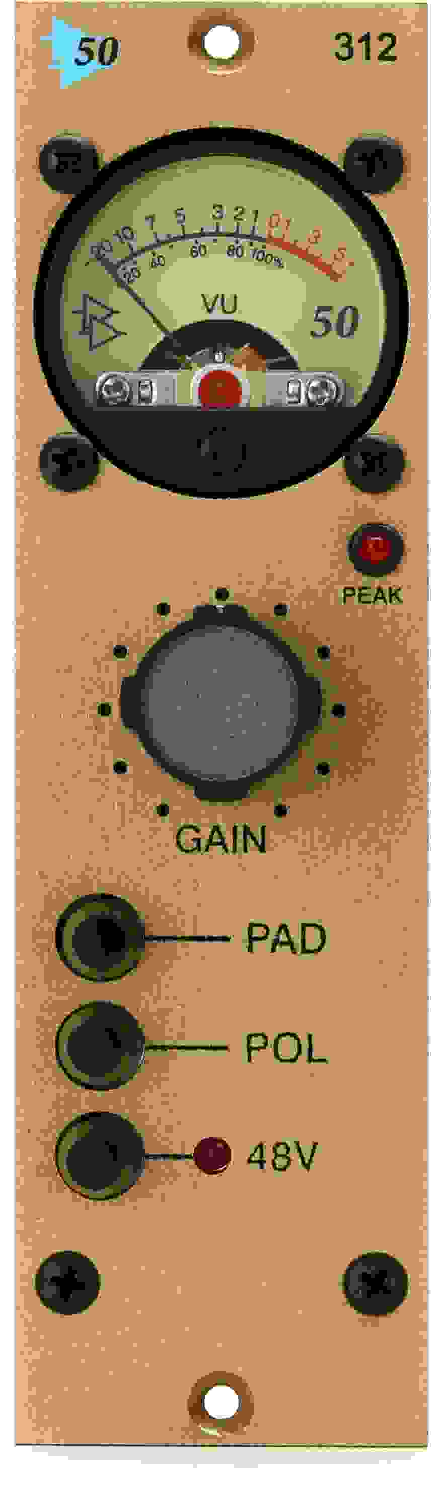 API 312 - 50th Anniversary Edition 500 Series Microphone Preamp ...