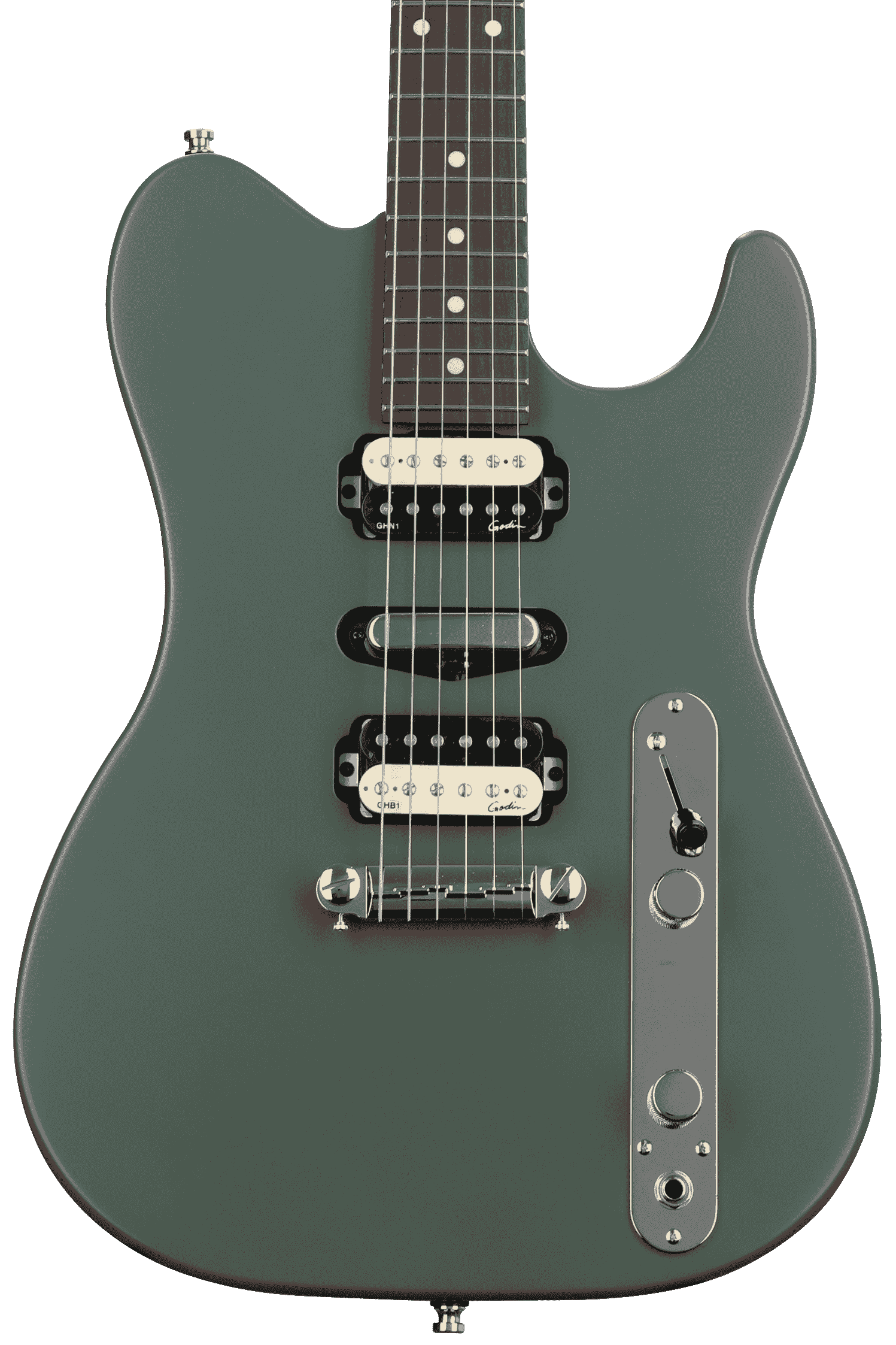 Godin Radium Electric Guitar - Matte Green | Sweetwater