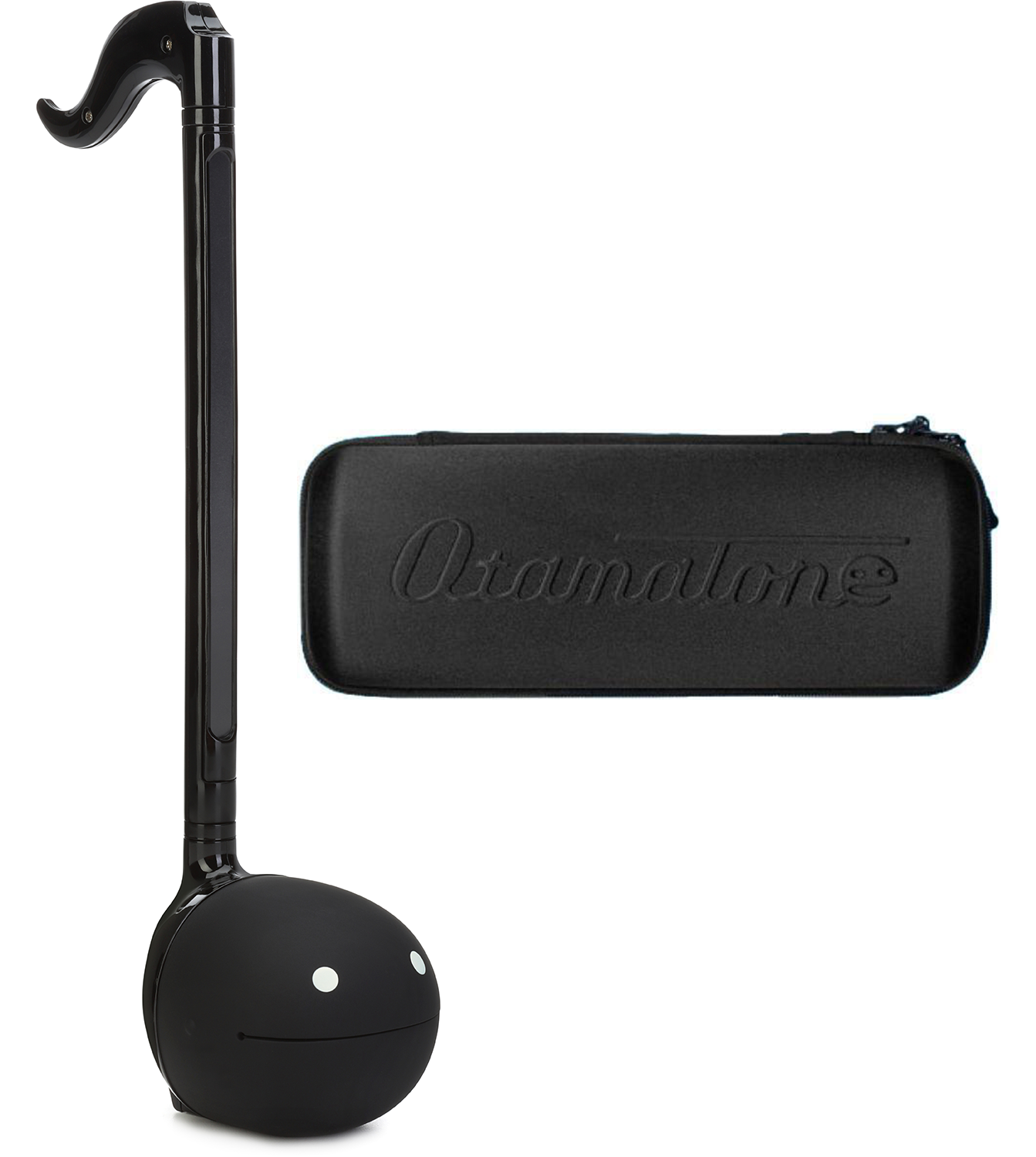 Otamatone Regular English Version with Case - Black | Sweetwater