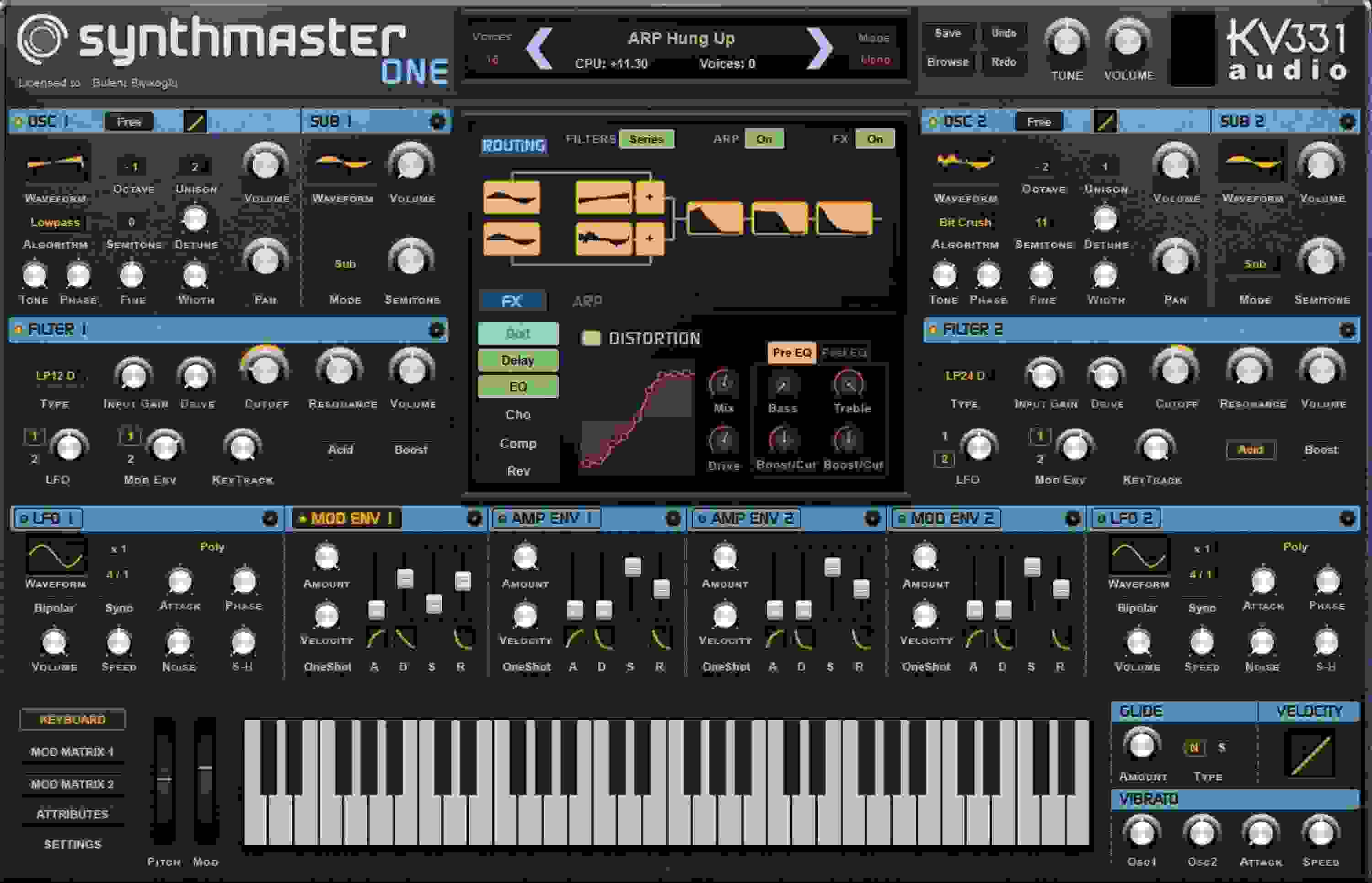 KV331 Audio SynthMaster One Wavetable Synthesizer Software Instrument | Sweetwater