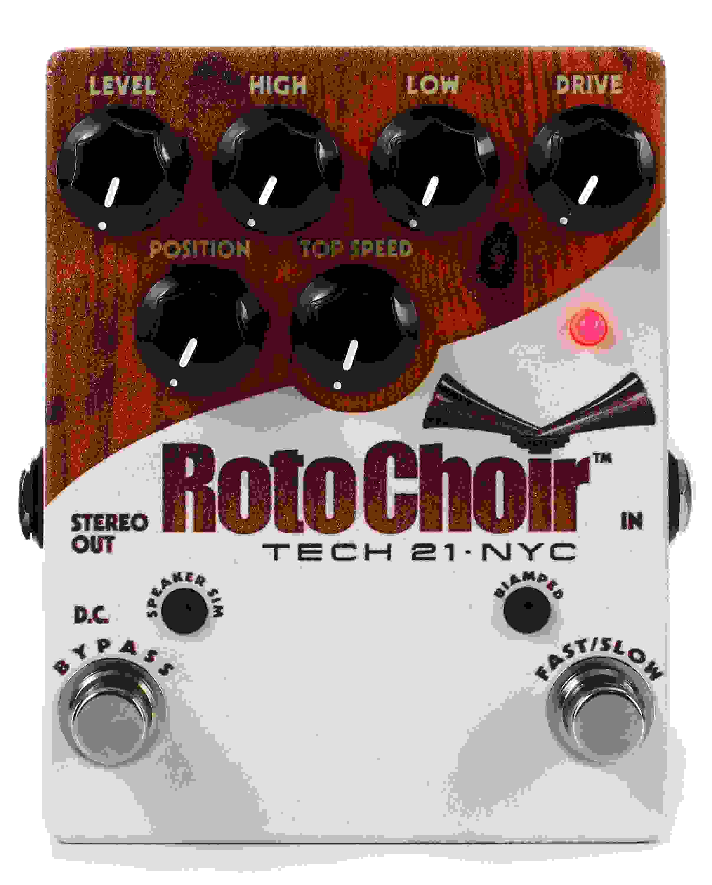 Tech 21 Roto Choir Rotary Speaker Emulator Pedal | Sweetwater