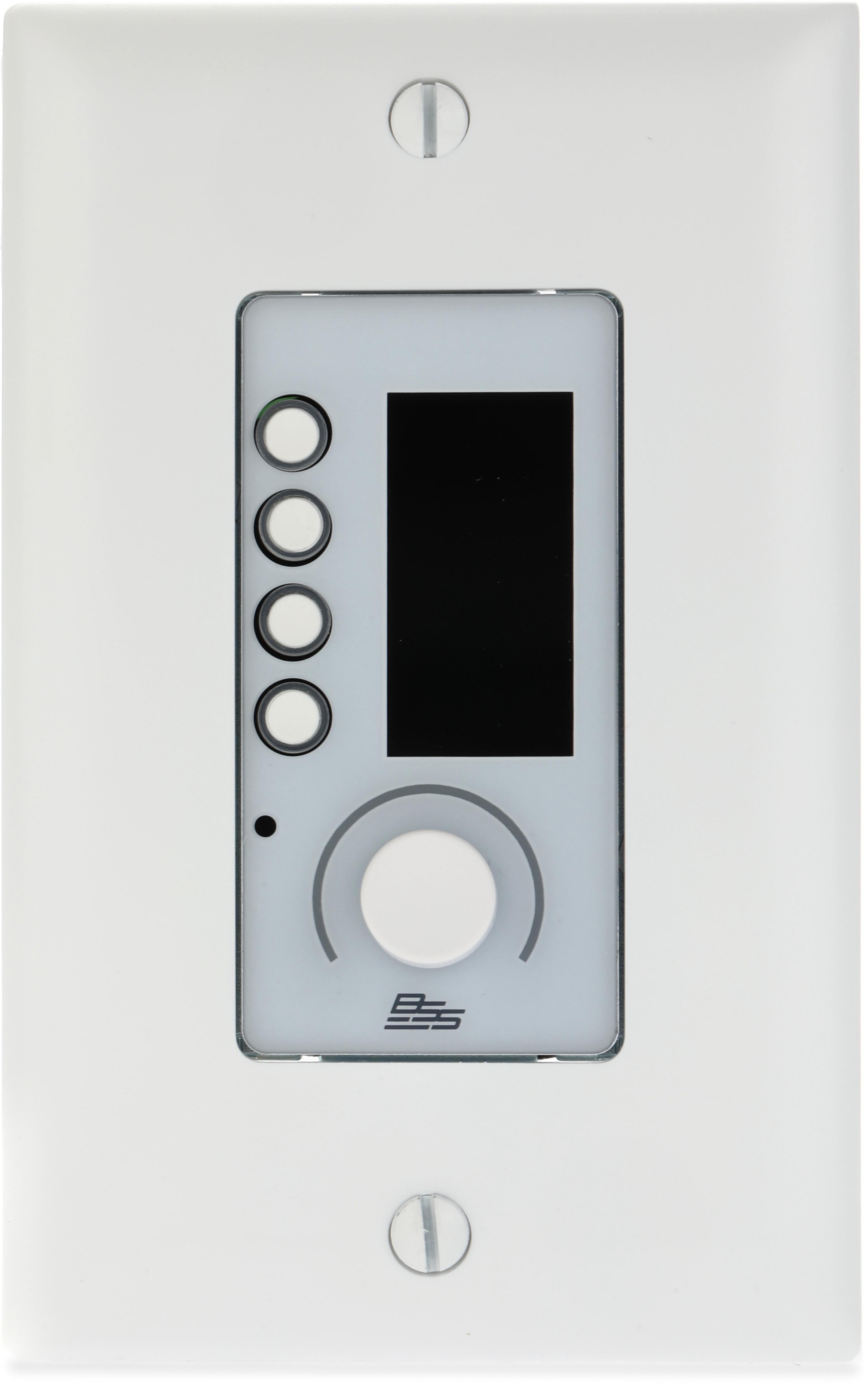 BSS EC-4BV Ethernet 4-button HiQnet & Volume Controller - White ...