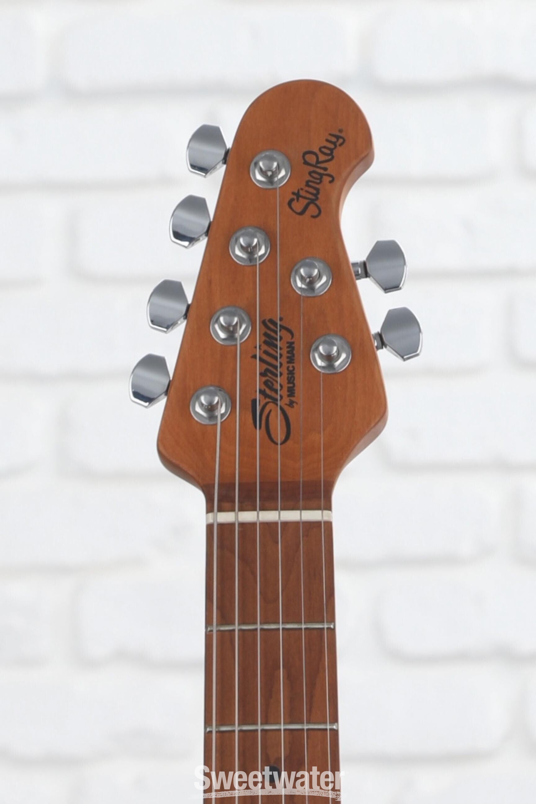 Sterling By Music Man StingRay SR50 Electric Guitar - Firemist Silver ...