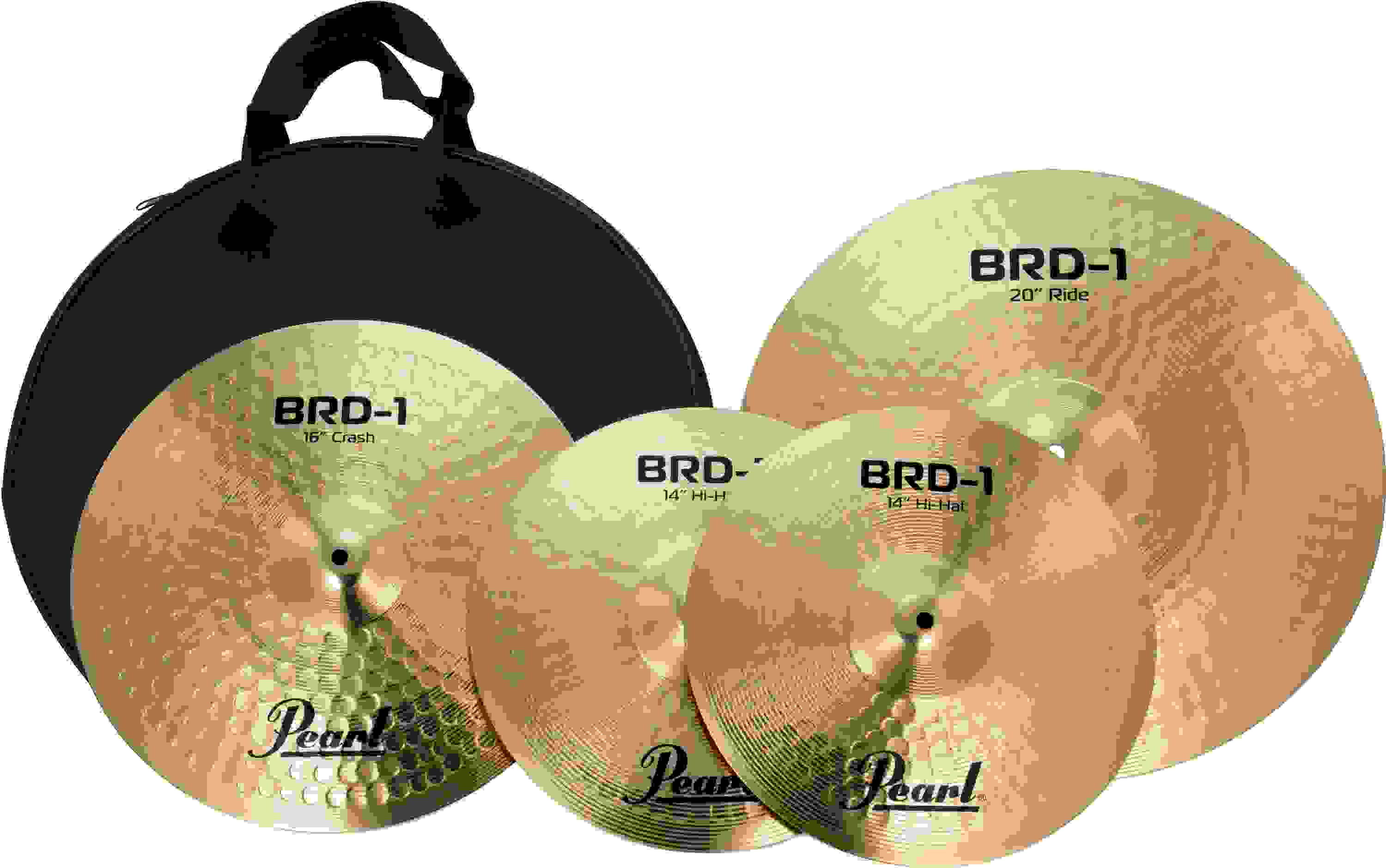 Pearl BRD-1 3-piece Cymbal Pack | Sweetwater