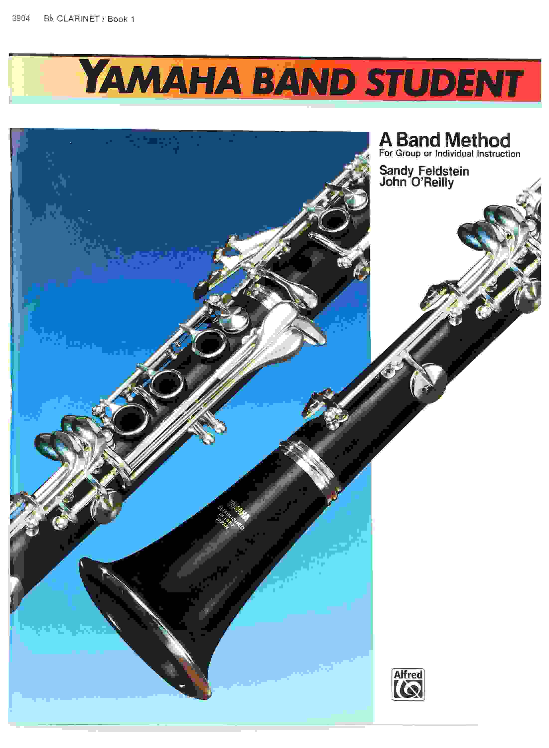 Alfred Yamaha Band Student - Book 1, Clarinet | Sweetwater