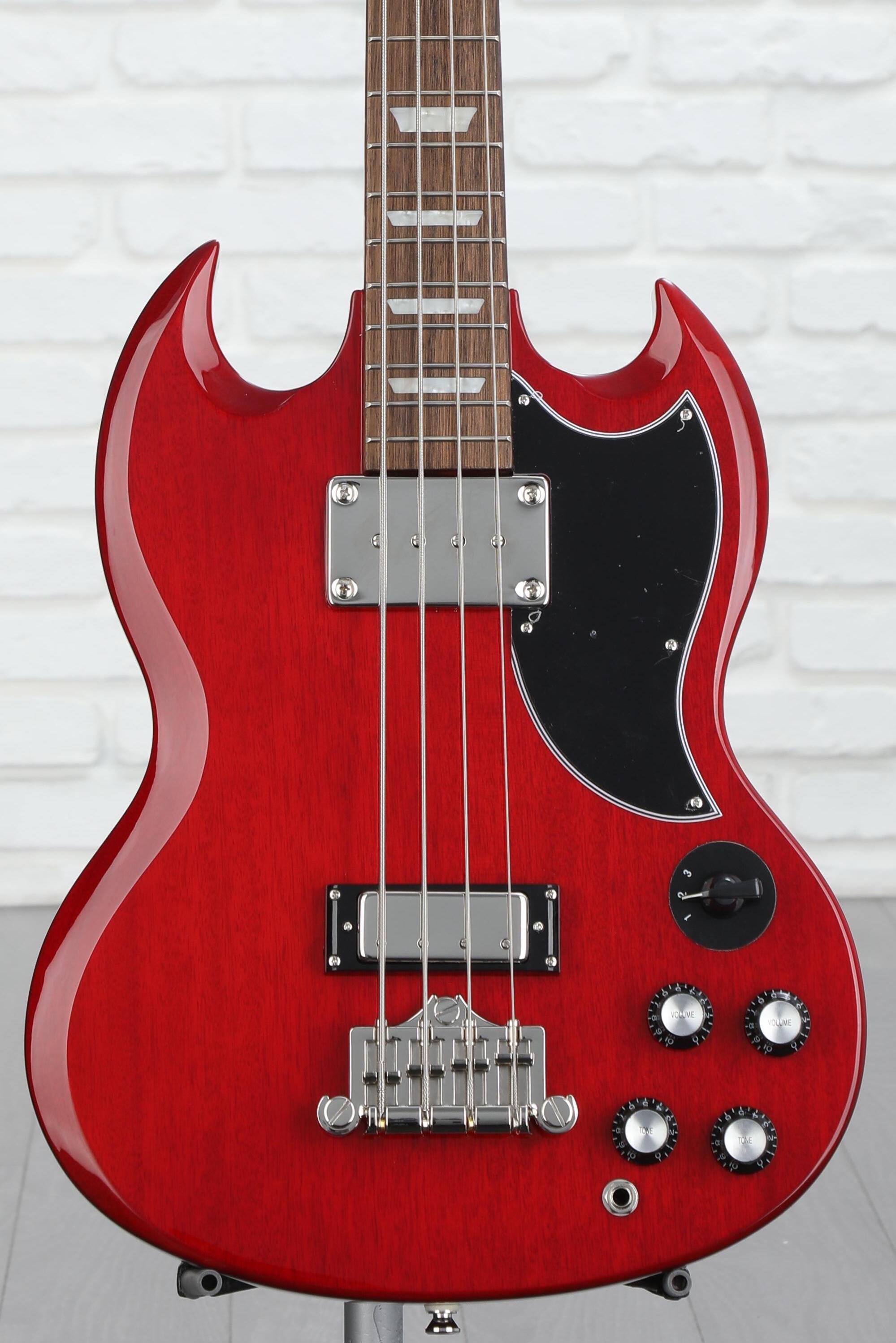 Epiphone EB-3 Bass Guitar - Cherry | Sweetwater