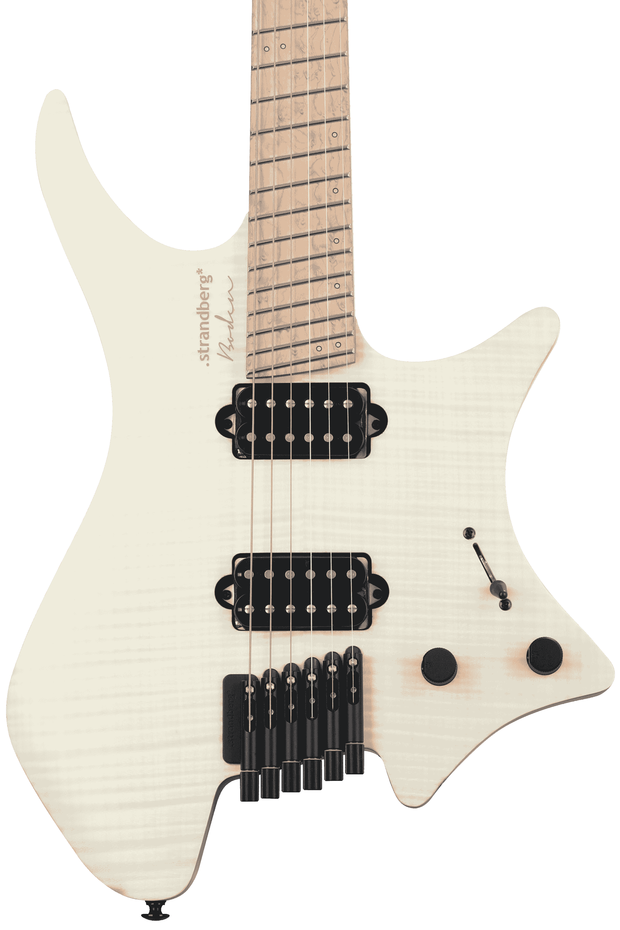 Strandberg Boden Original NX 6 Electric Guitar - Natural Flame Maple ...