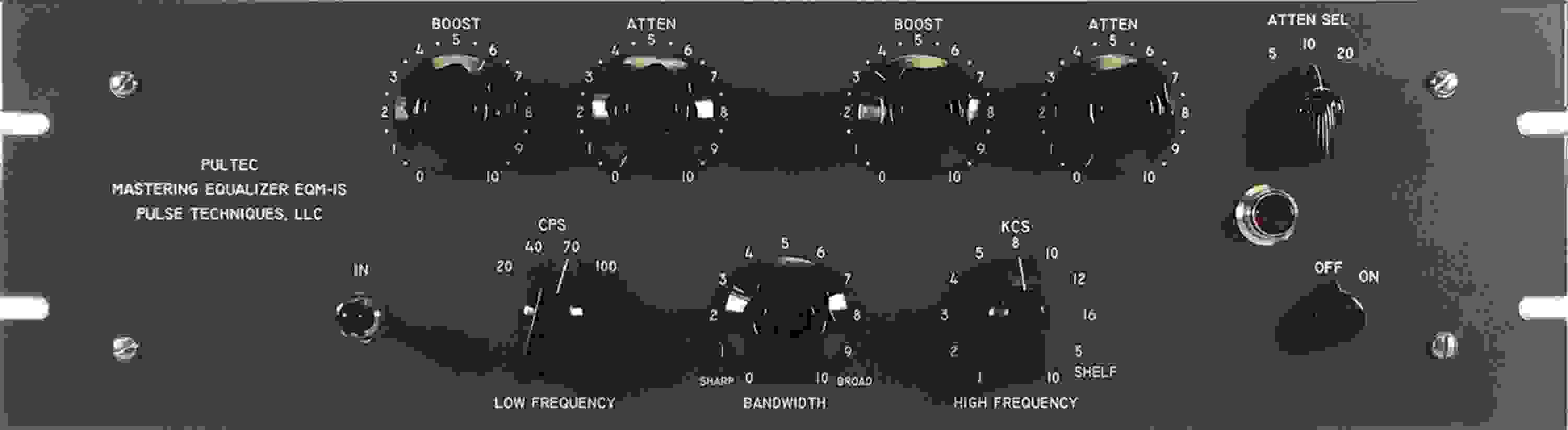 Pultec EQM-1S Tube Mastering Equalizer | Sweetwater