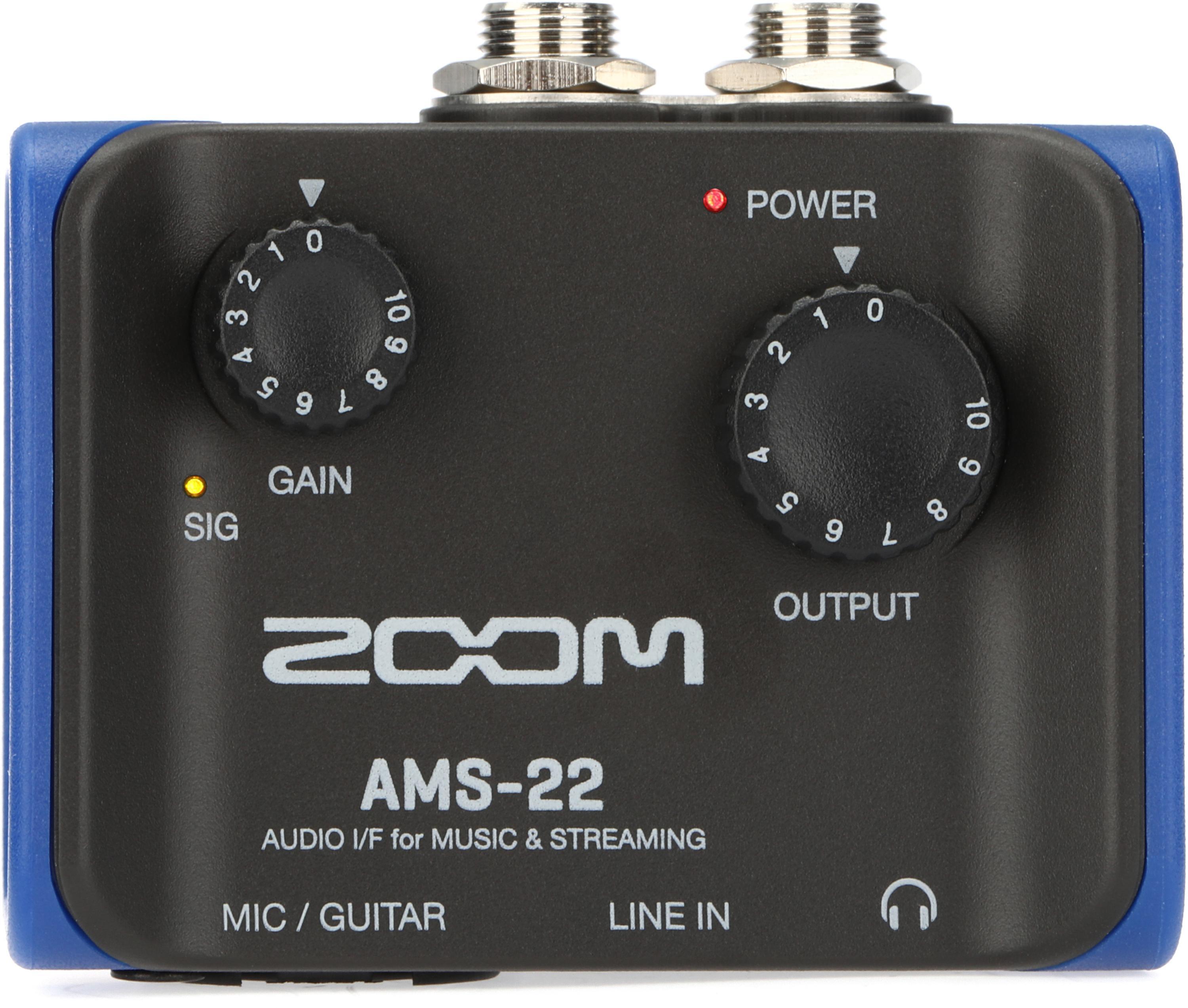 Zoom AMS-22 Audio Interface | Sweetwater