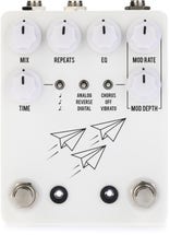 JHS Flight Delay Pedal - White | Sweetwater