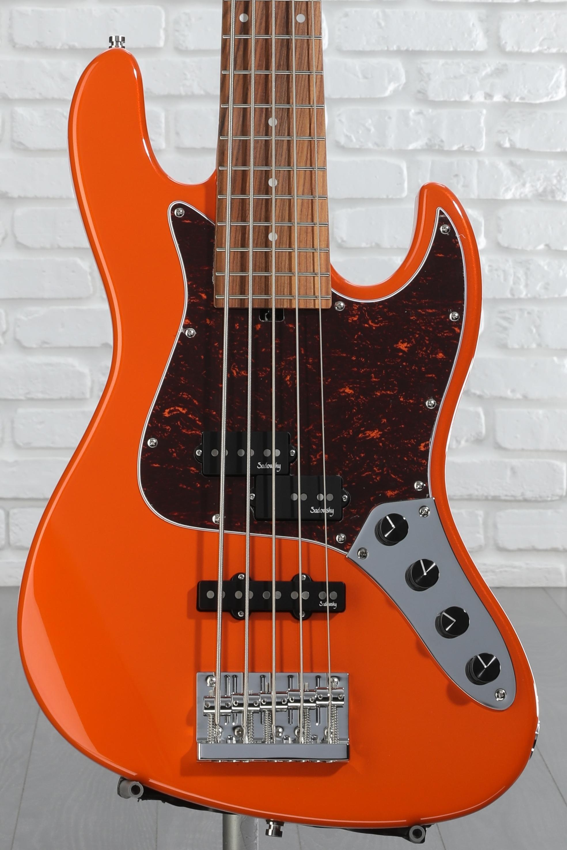 Sadowsky MetroExpress Hybrid P/J 5-string Bass Guitar - Solid Candy ...