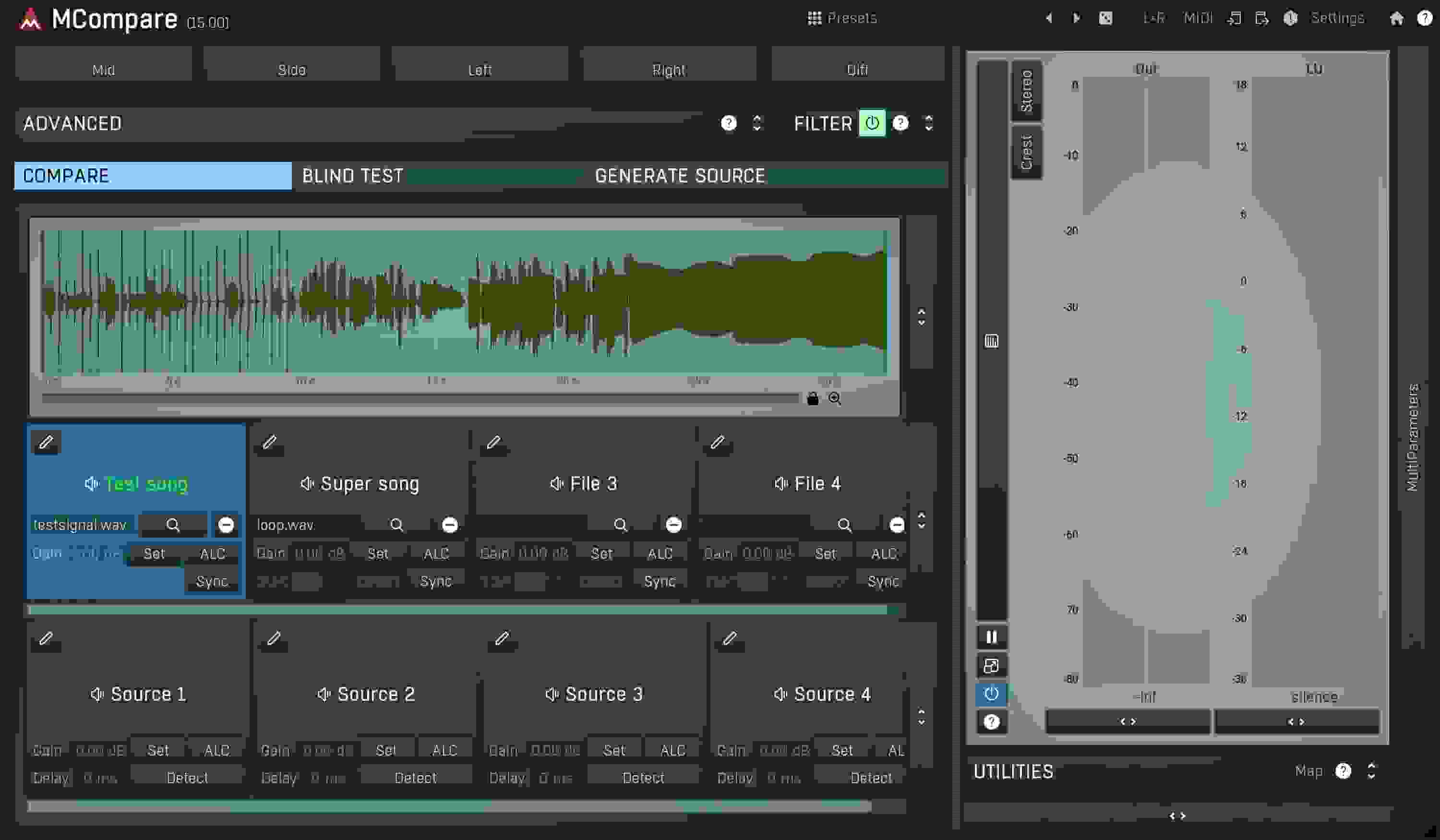 MeldaProduction MCompare A/B Comparison Plug-in | Sweetwater