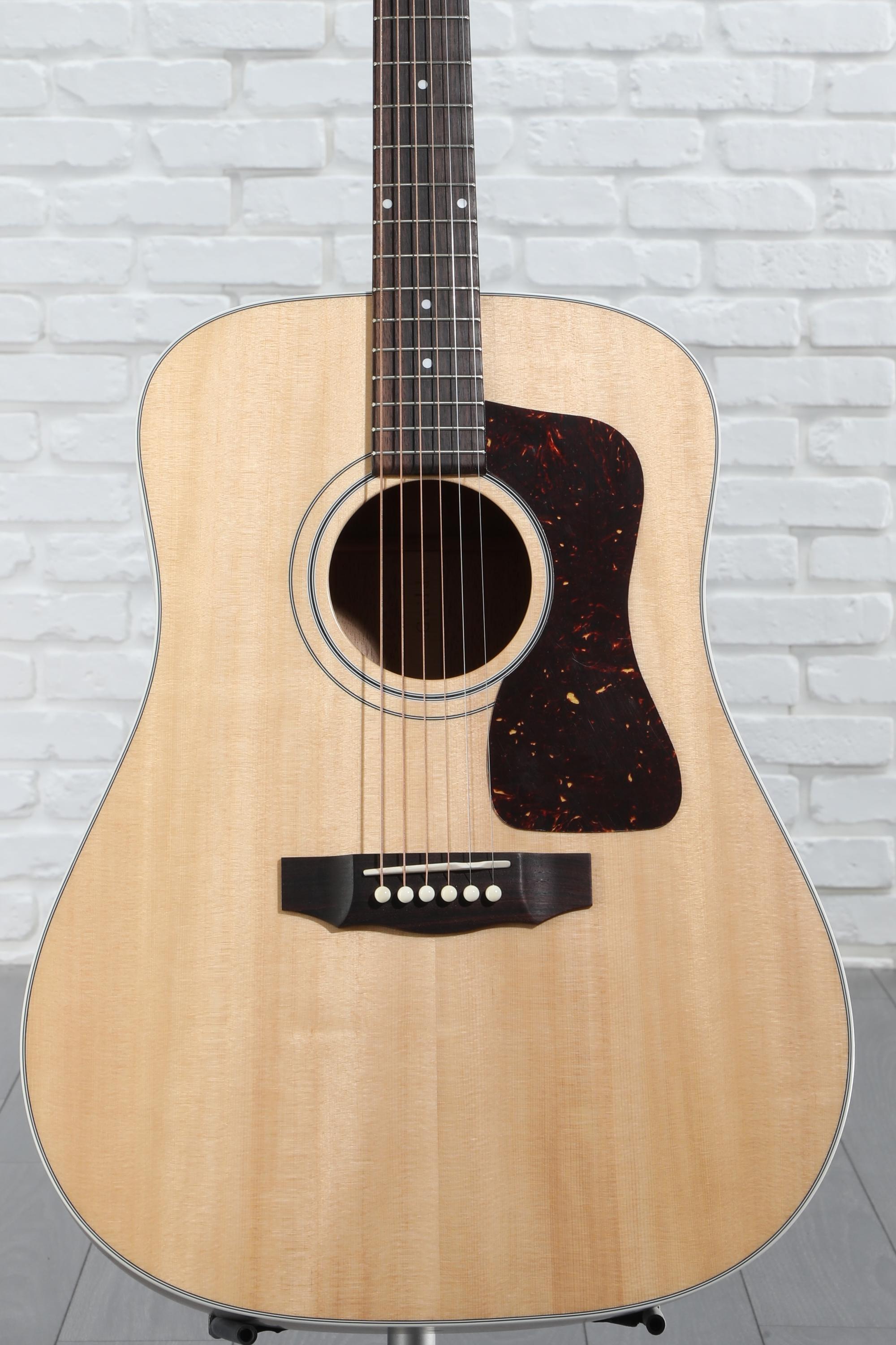 Guild D-40 Standard Dreadnought Acoustic Guitar - Natural | Sweetwater